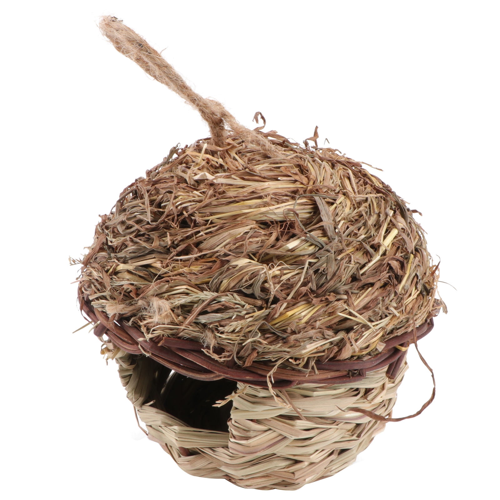 FRCOLOR Out Door Decor Window Straw Bird Nest Nests for Parakeets Birds ...