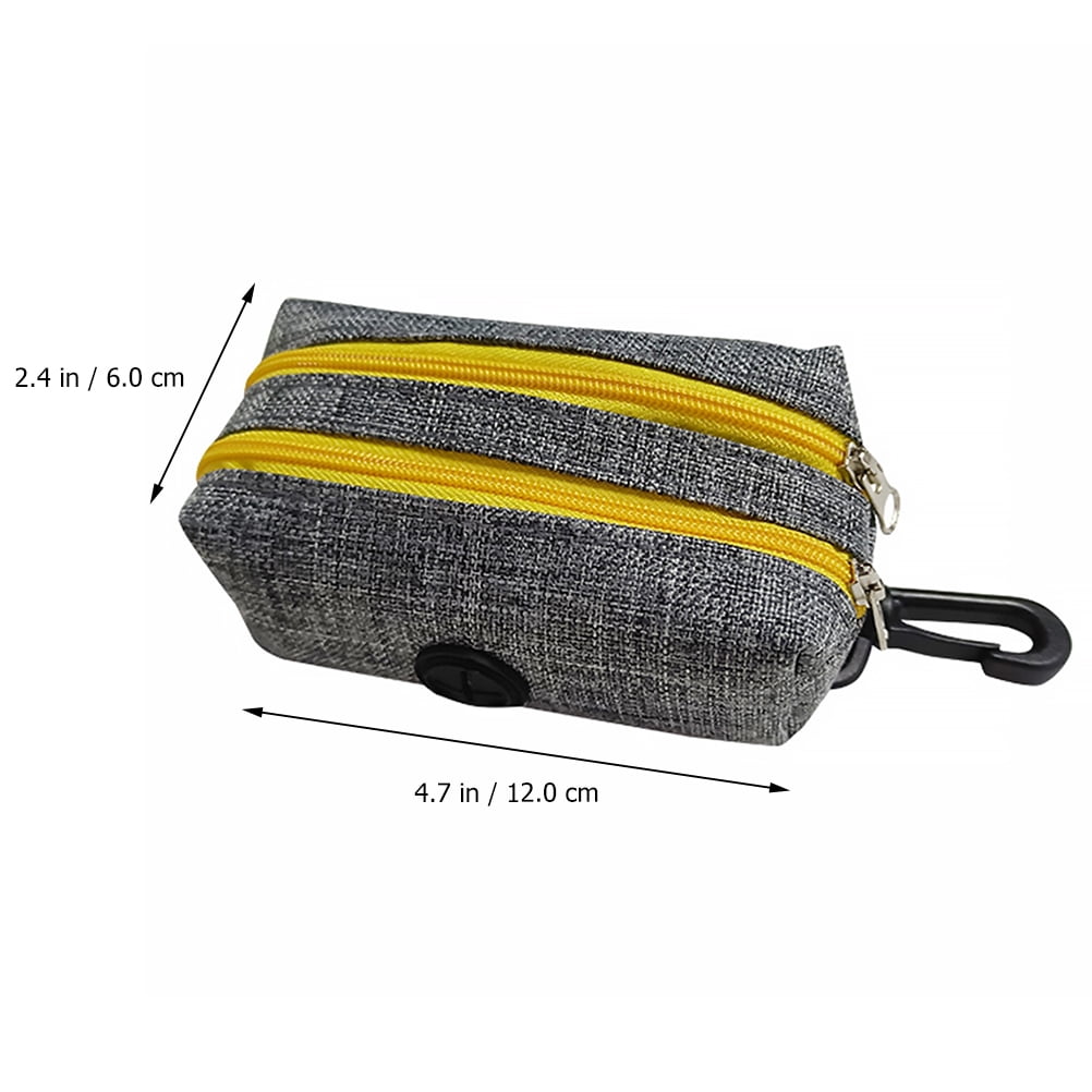 FRCOLOR Outdoor Portable Dog Waste Poop Bag Storage Box Pet Trash Bag ...