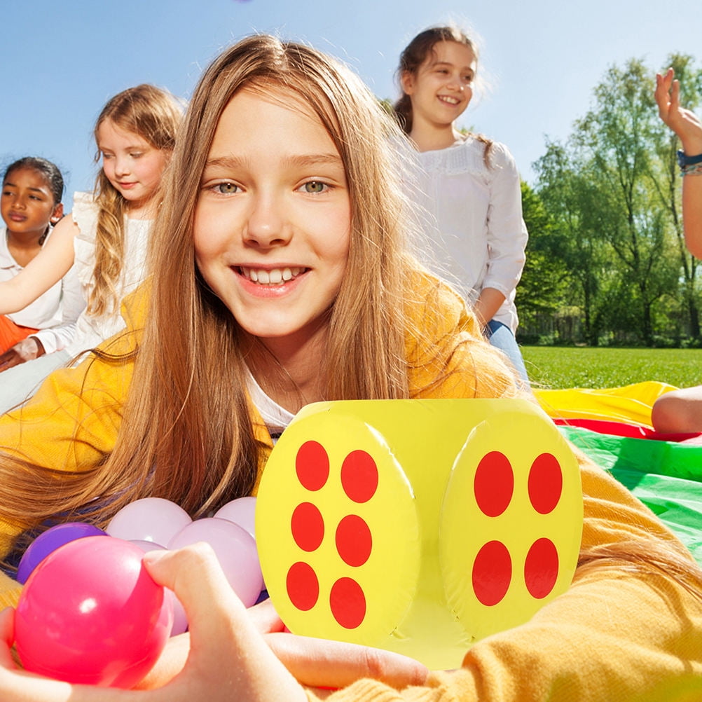 FRCOLOR Oversized Foam Dice for Classroom Teaching and Party Games Six ...