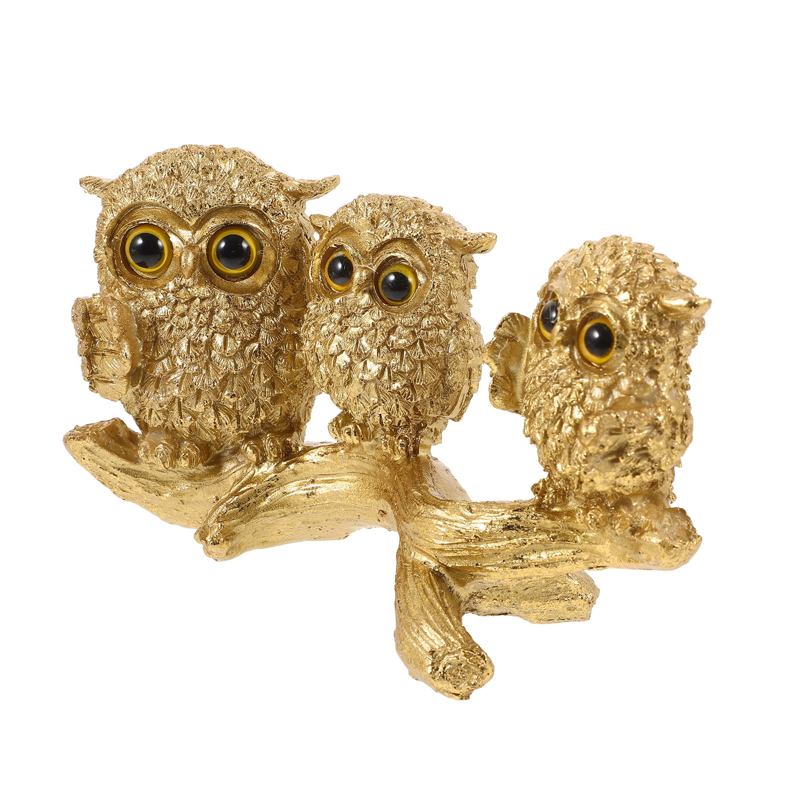 FRCOLOR Owl Crafts Kit Hang Plush Mini Owls Decorations Home Office ...