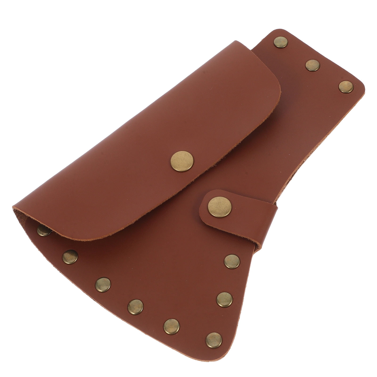 FRCOLOR PU Axe Protector Camping Hatchet Cover Axe Head Sleeve Hiking ...