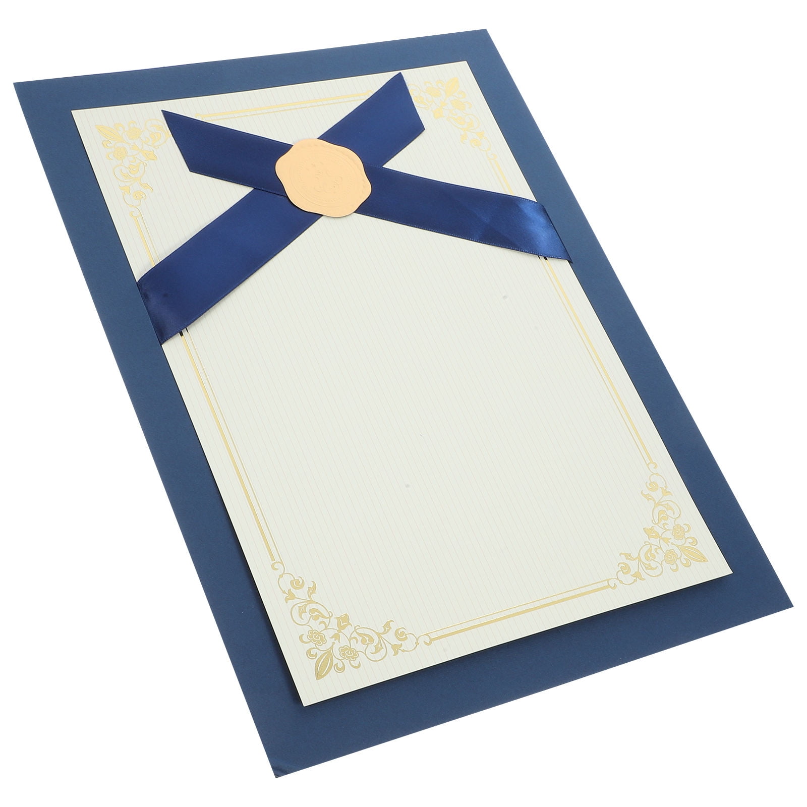 FRCOLOR Paper File Holder Paper Diploma Holder Certificate Frame File ...