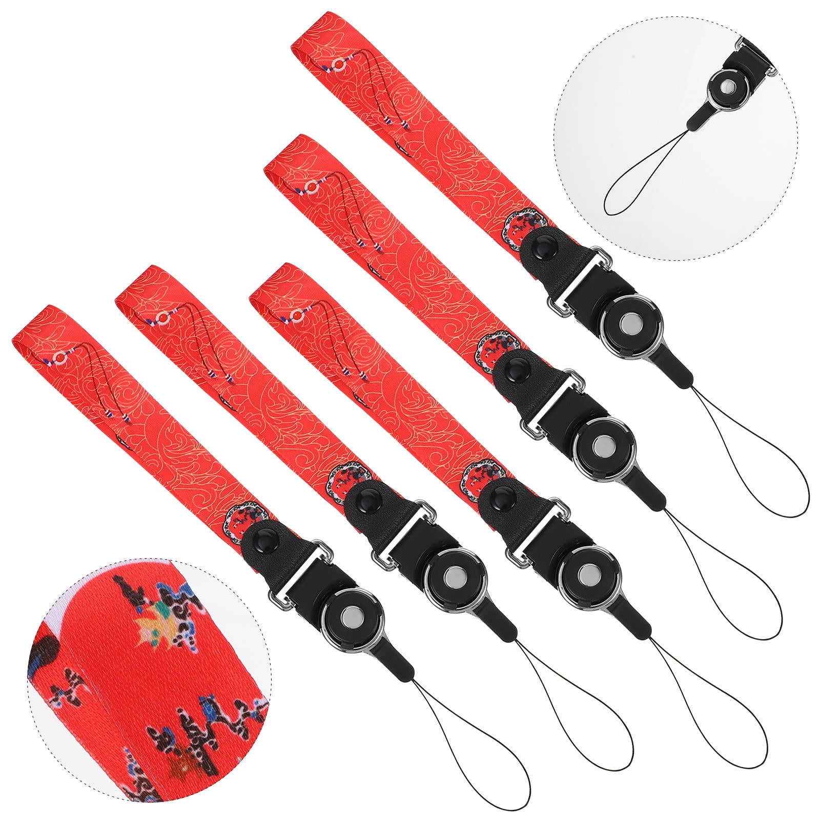 FRCOLOR Phone Charms Strap Mobile Wrist Lanyard Straps Easy to Install ...