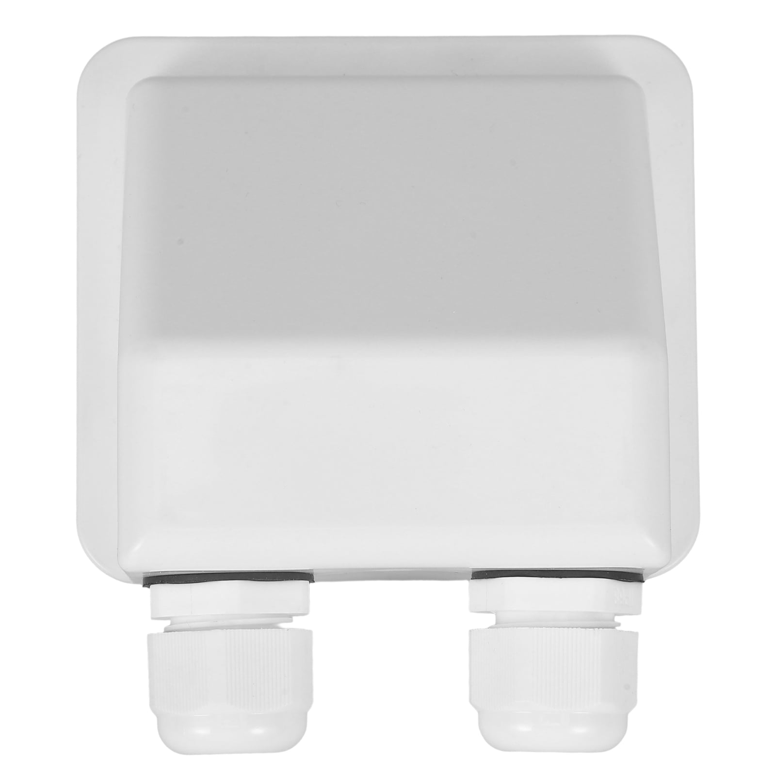 FRCOLOR Photovoltaic Junction Box Gland Holes Wire Connectors White ...