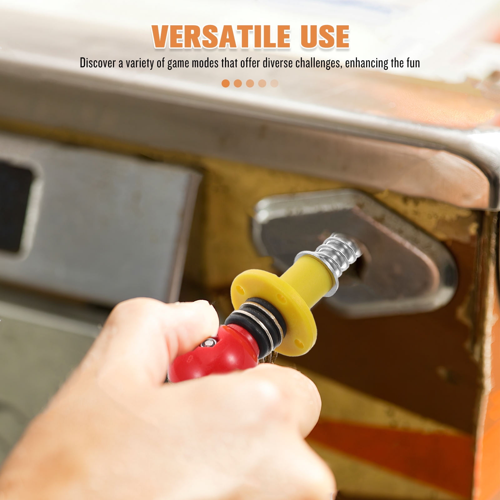 FRCOLOR Pinball Machine Ball Shooter Mechanism Gaming Hand-Eye ...