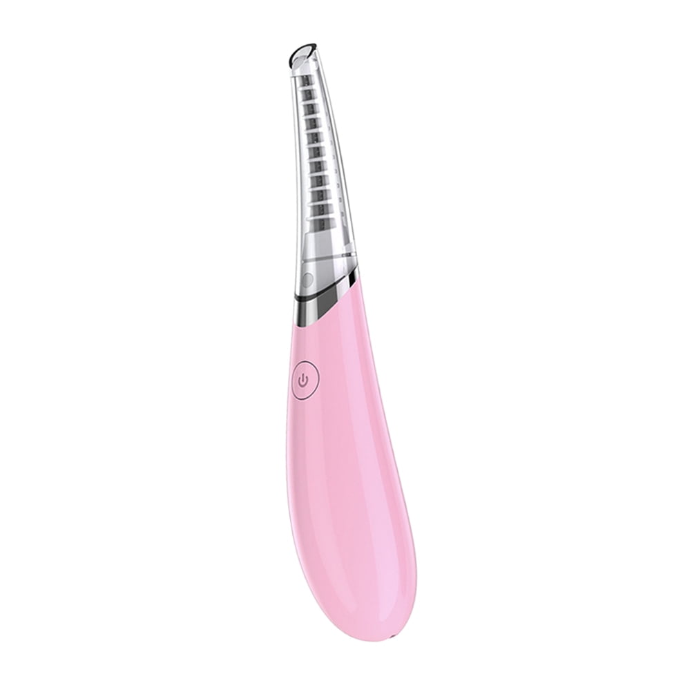 FRCOLOR Pink Electric Eyelash Curler with Heated NickelChromium Alloy ...