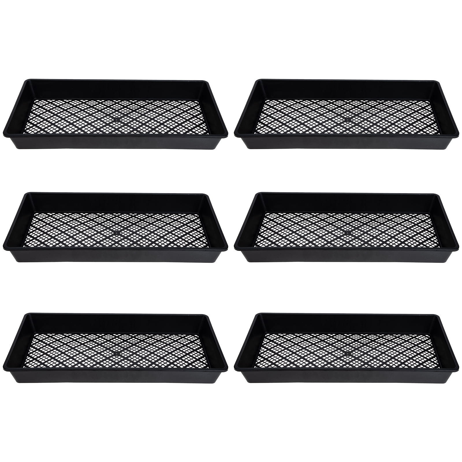 FRCOLOR Plant Growing Tray 6pcs Plant Growing Trays Planting ...