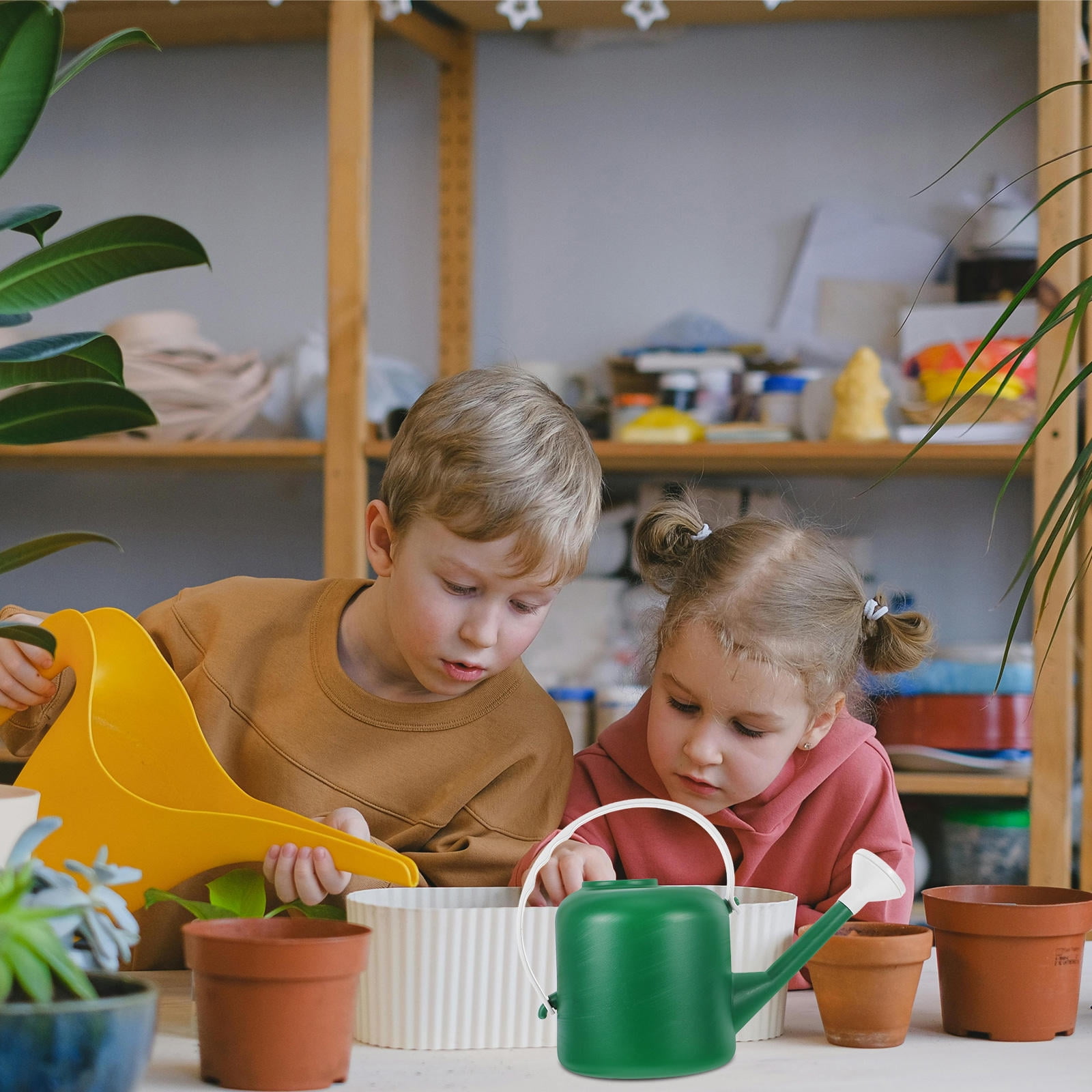 FRCOLOR Plant Watering Devices Garden Spray Bottle Child Dark Green ...