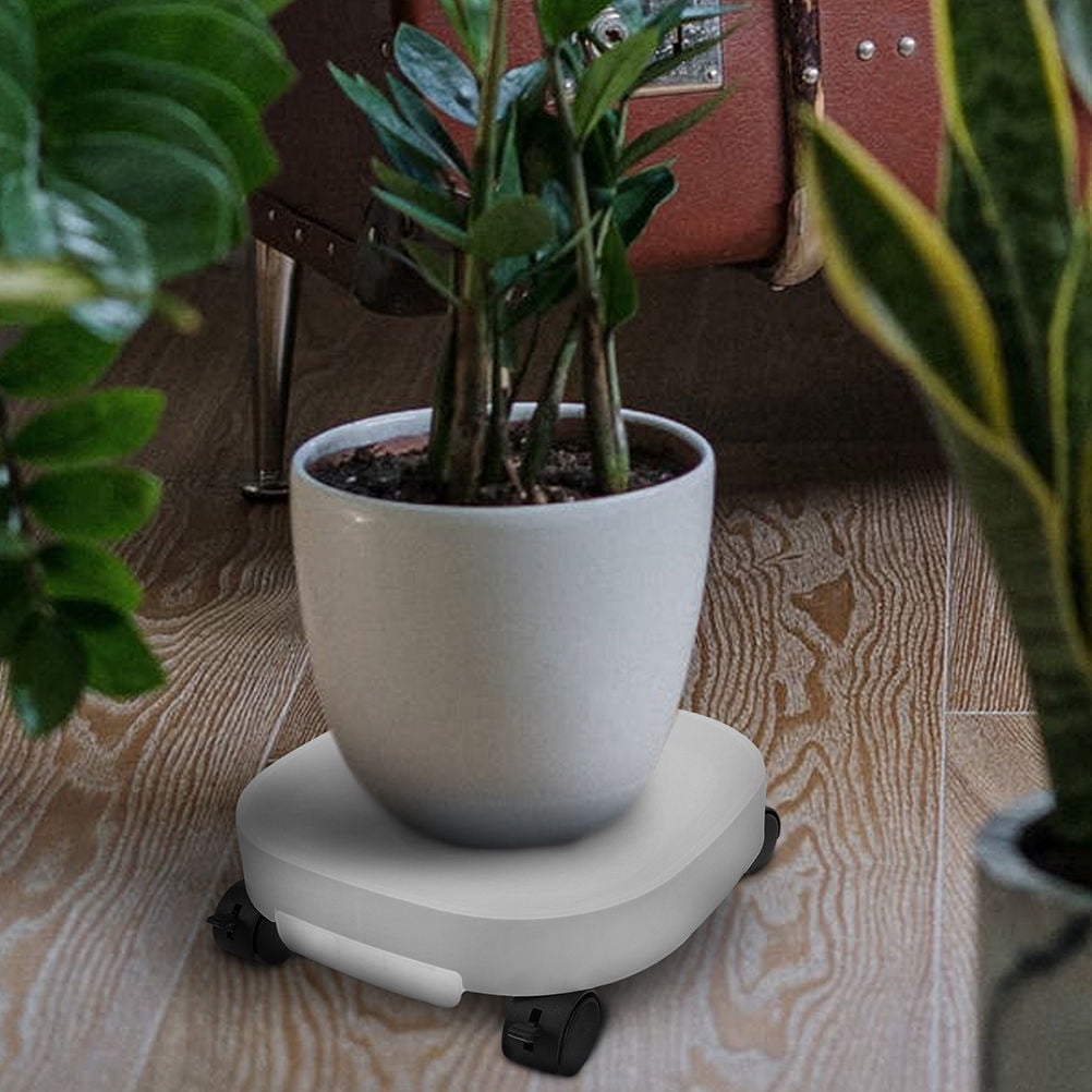 FRCOLOR Plant With Wheels Heavy Duty 11.79 Inches Plant Stand With ...