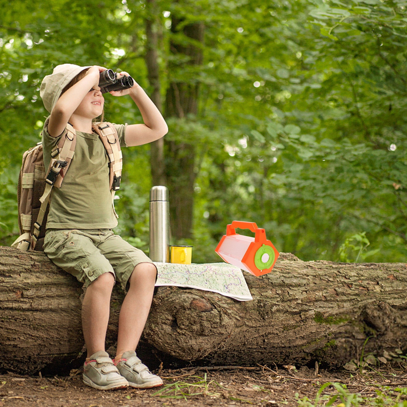 FRCOLOR Plastic Bug Carrier with Tweezers Magnifying Glass and Storage ...
