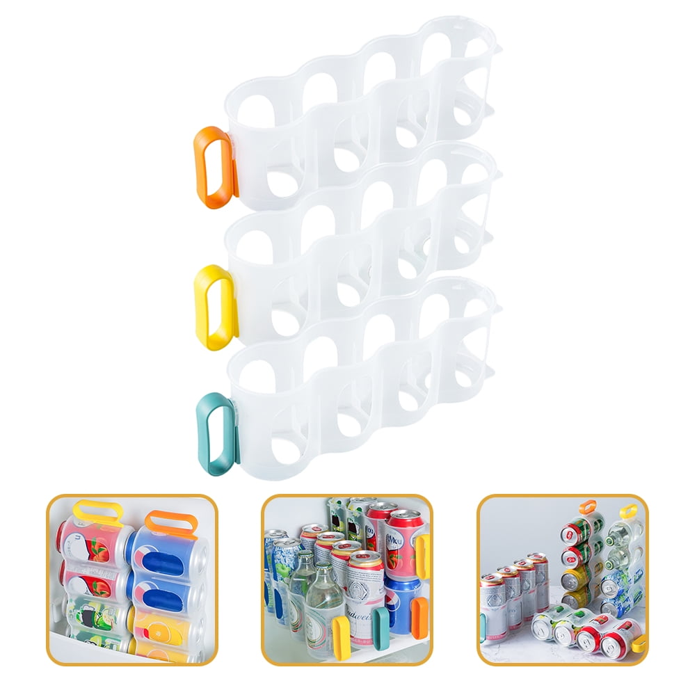 FRCOLOR Plastic Can Holder for Daily Use Assorted Color Transparent ...