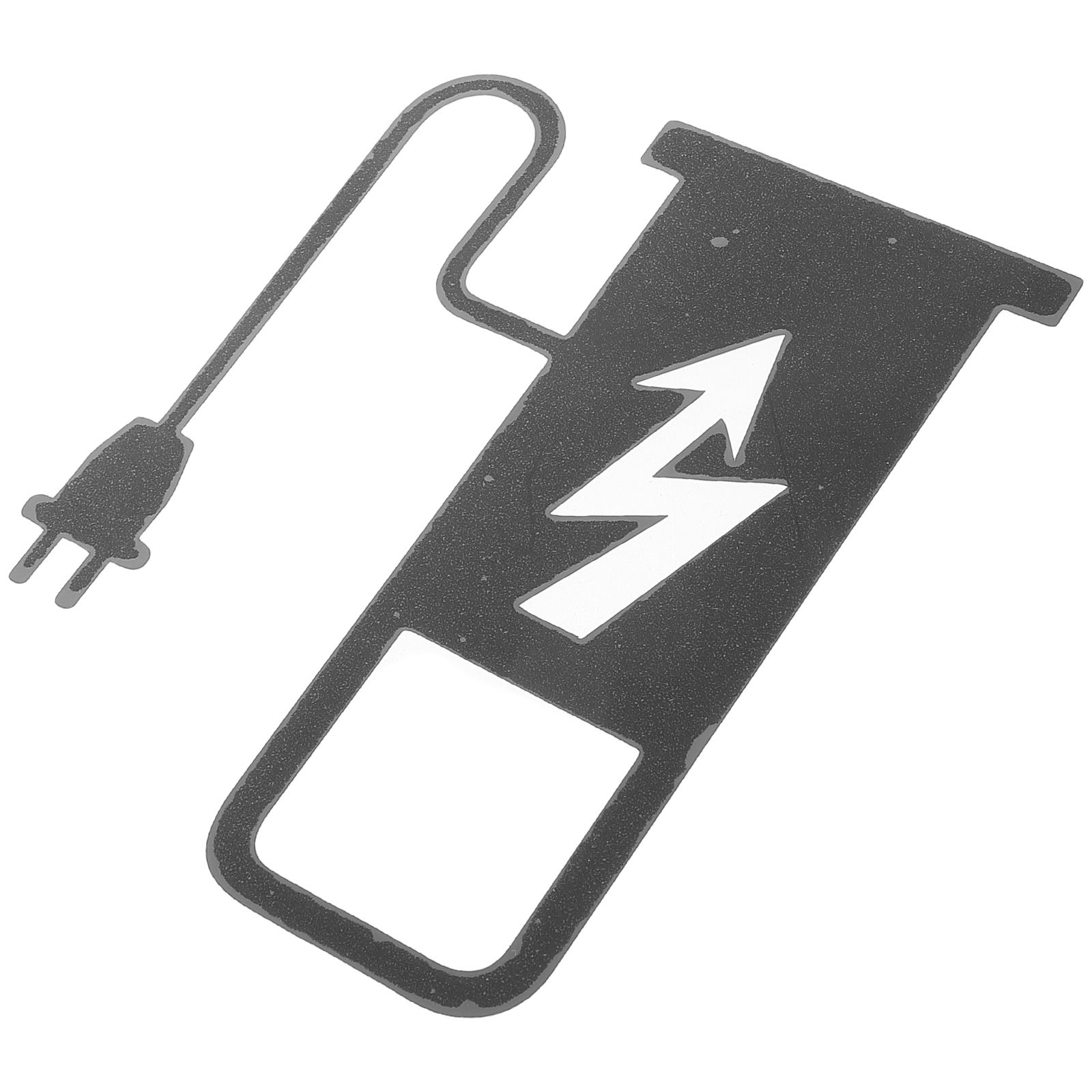 FRCOLOR Plastic Car Reminder Sticker Charging Auto Sticker Vehicle ...