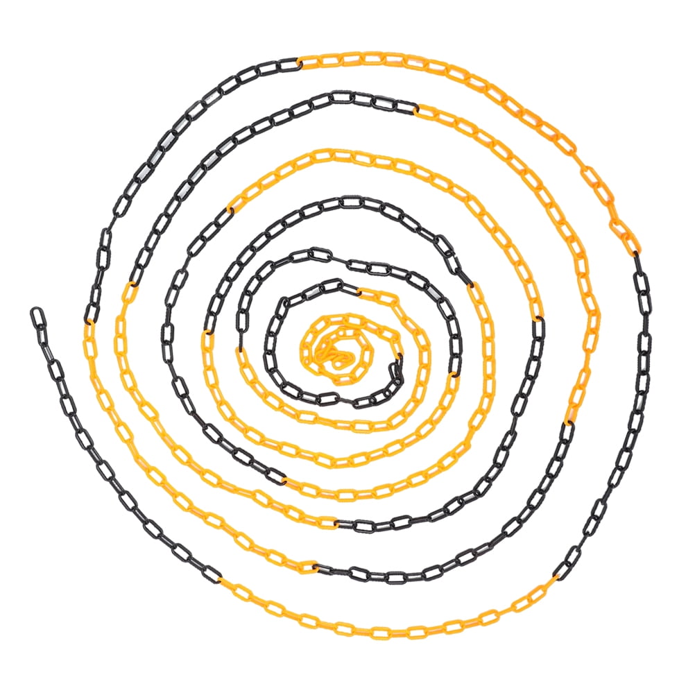 FRCOLOR Plastic Chain Weatherproof Chain High Visibility Plastic Safety ...