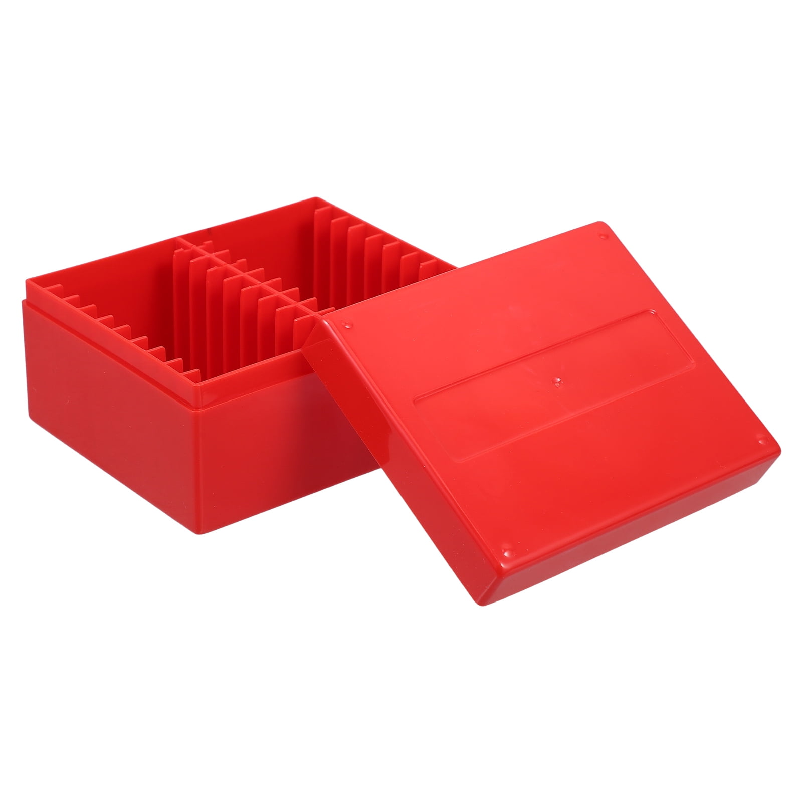 FRCOLOR Plastic Coin Storage Box Case with 20 Coin Holders Coin ...