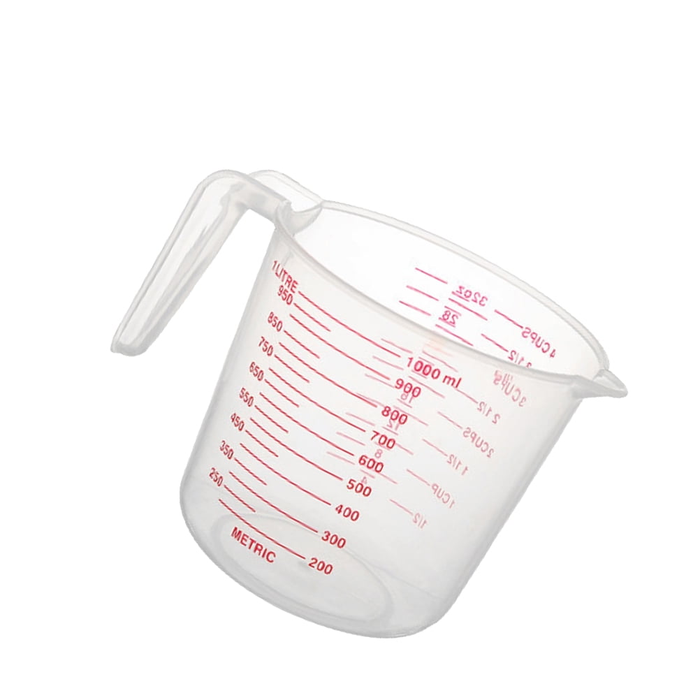 FRCOLOR Plastic Measuring Cup for Laboratory Use Transparent PVC ...