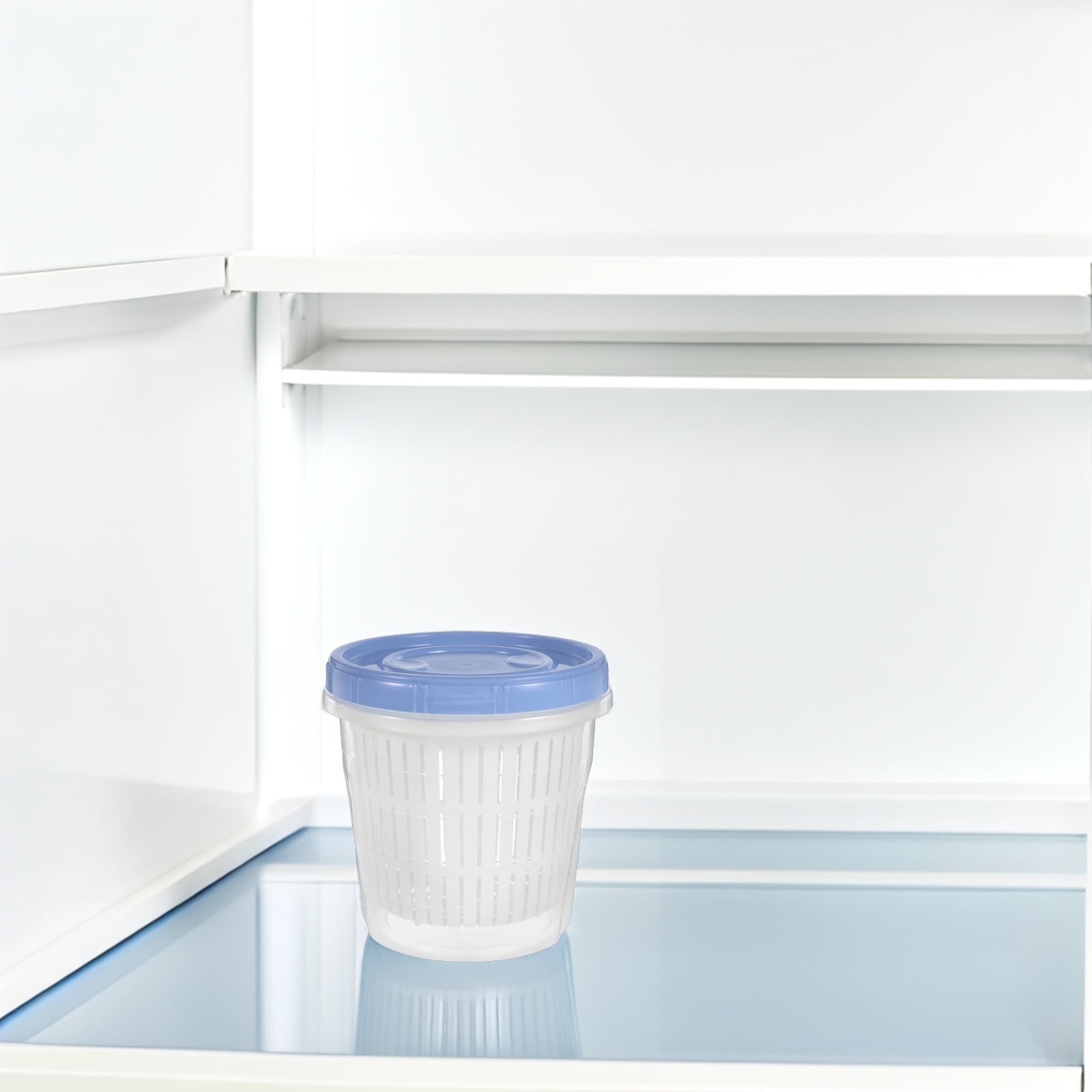 FRCOLOR Plastic Pickle Container Jar Transparent Pickle Storage ...