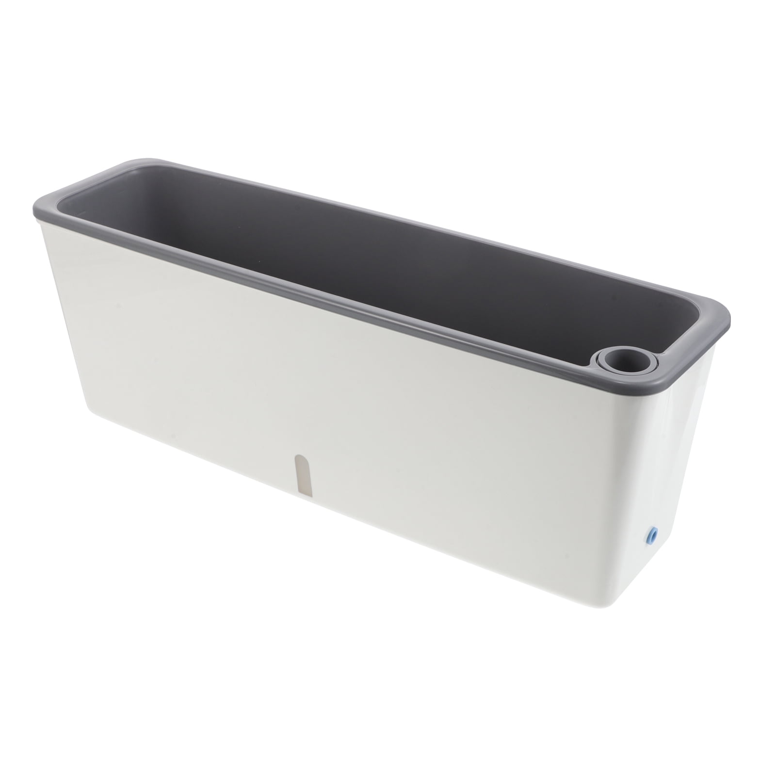 FRCOLOR Plastic Plant Container with Water Storage Rectangular Window ...
