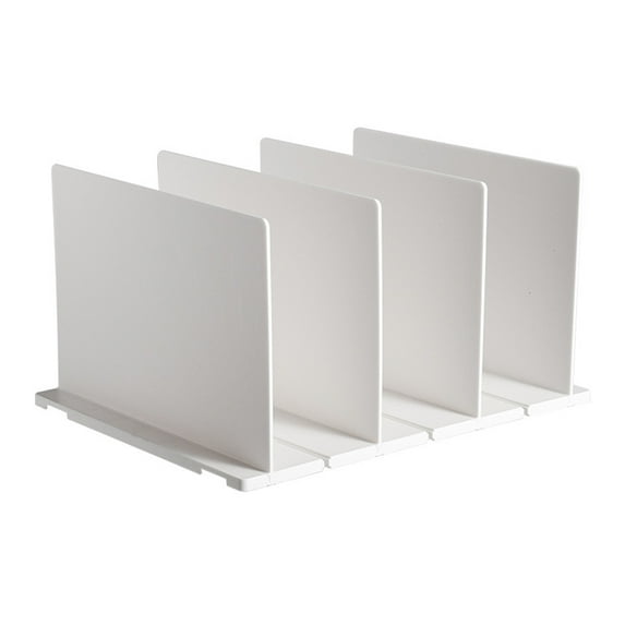 FRCOLOR Plastic Shelf Dividers Desktop Shelf Organizer Divider ...