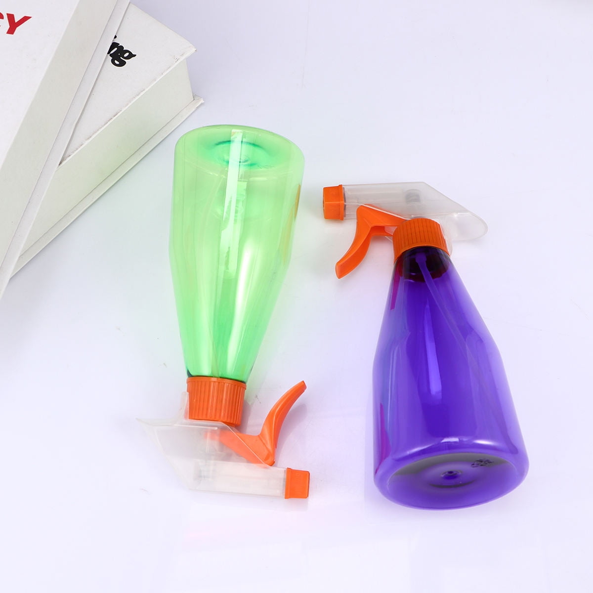 FRCOLOR Plastic Spray Bottle with Convenient Trigger for Storage ...