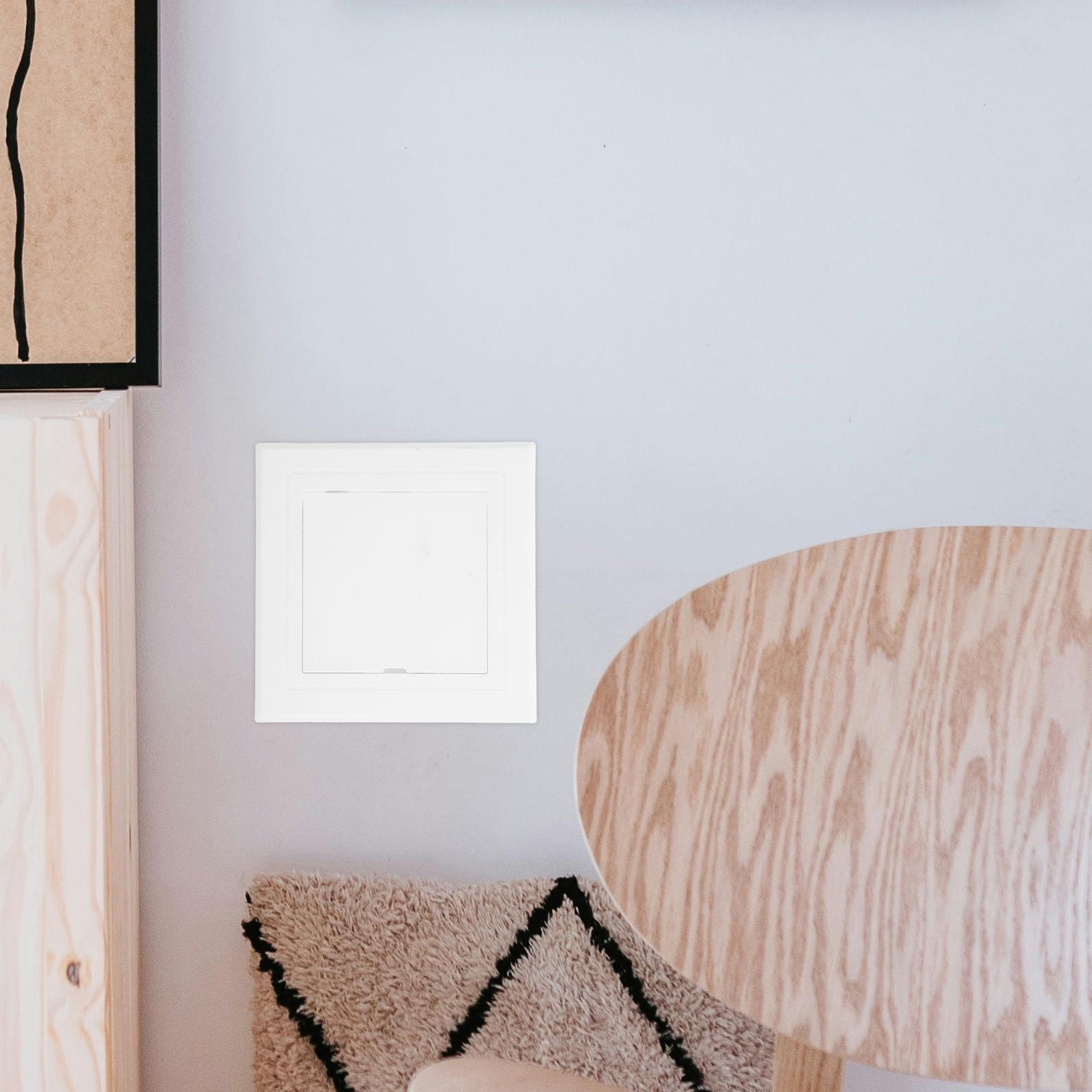 FRCOLOR Plastic Wall Panel Inspection Port Cover Ceiling Hatch Power ...