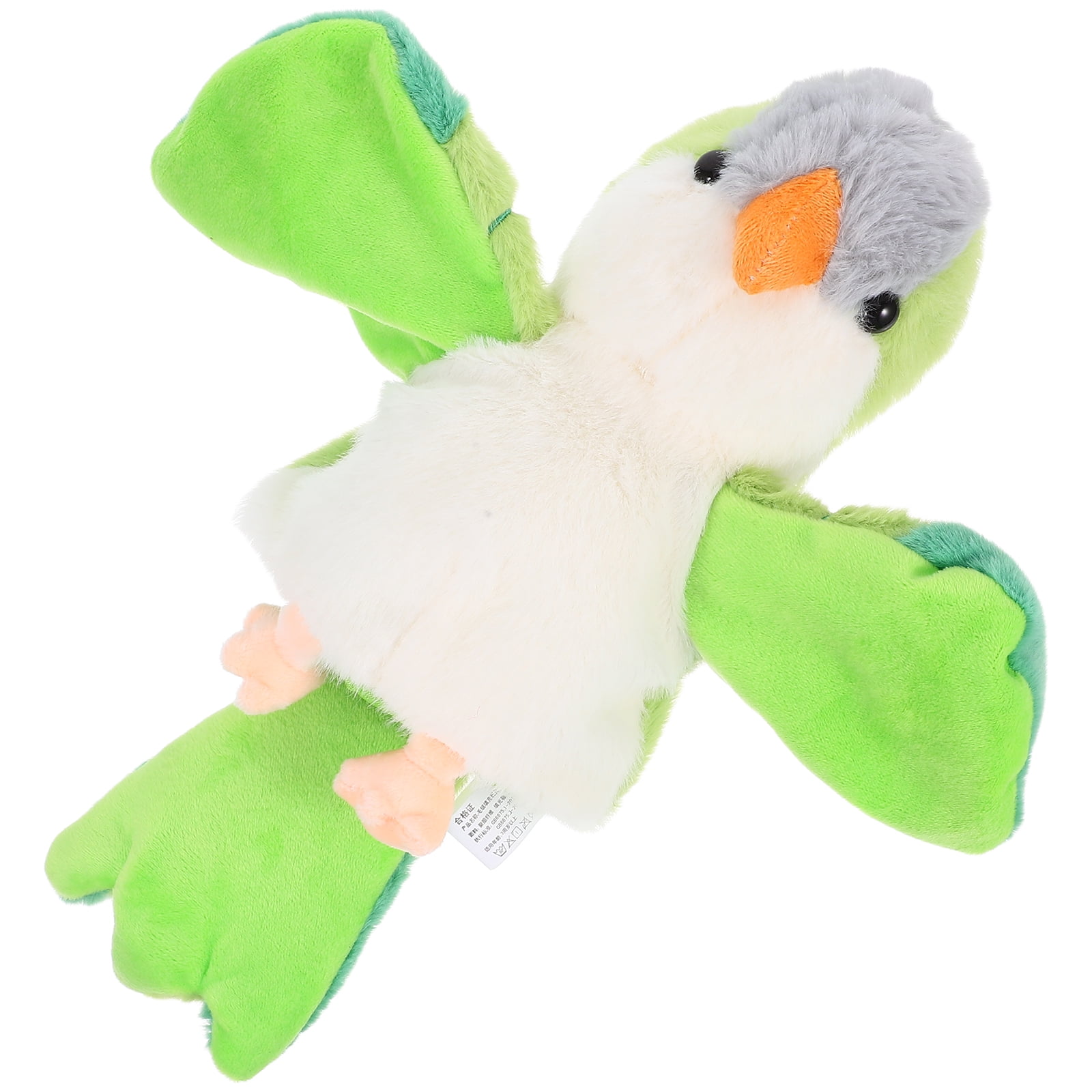 FRCOLOR Plush Animal Hand Puppet for Kids Parrot Puppet Bird Finger ...