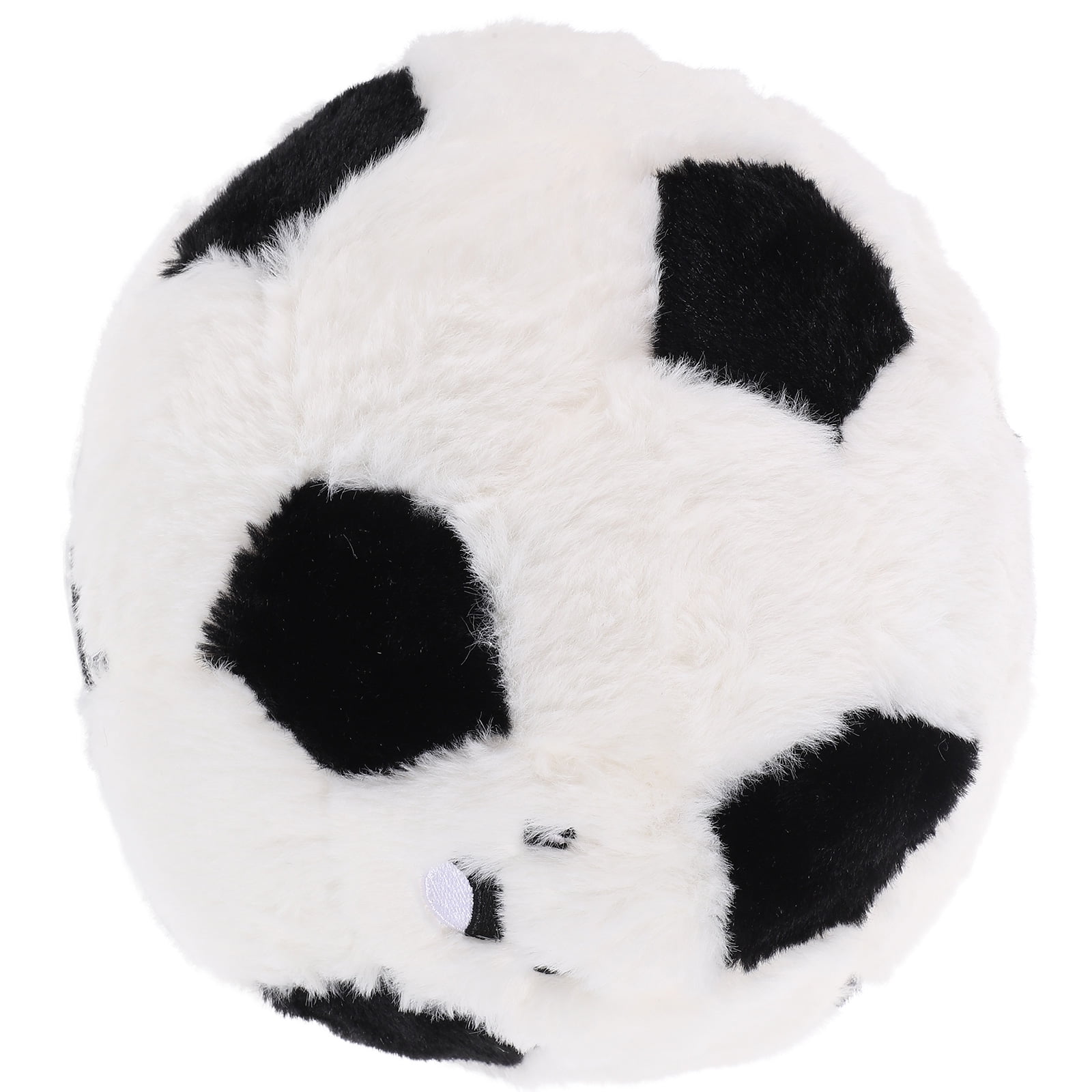 LABSERRON Plush Football Pillow Stuffed Football Toy White 1Pack 7.9x7 ...