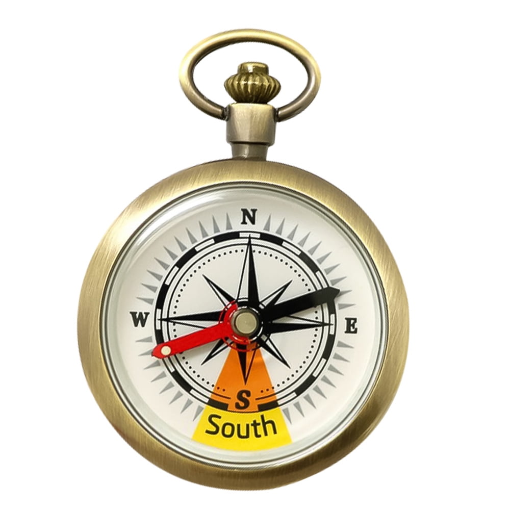FRCOLOR Pocket Watch Compass Kids Scout Compasses Navigation Travel ...