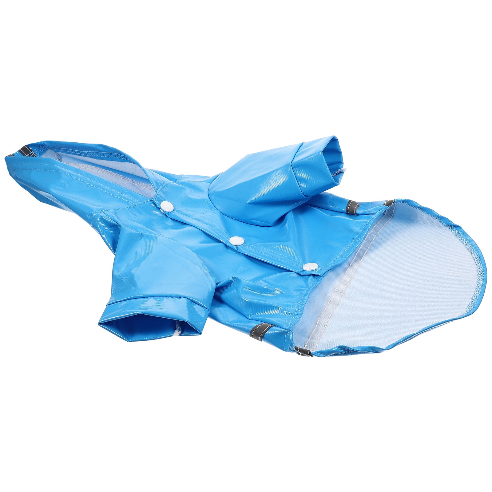 FRCOLOR Poncho Dog Raincoat Reusable Dog Rain Jacket 47X25X0.1cm Blue ...