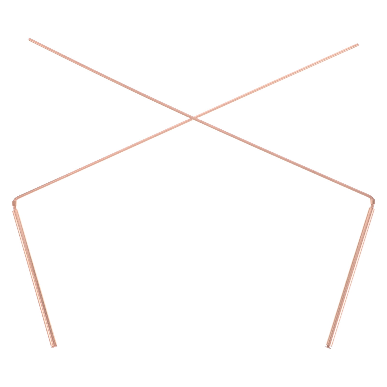 FRCOLOR Portable Copper Divining Rods For Water Detection Metal Dowsing ...
