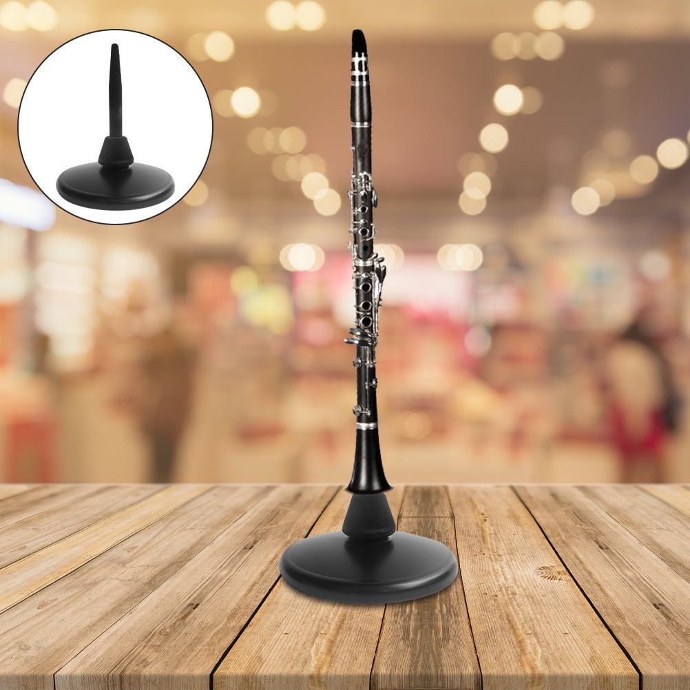 FRCOLOR Portable Flute Stand Display Holder Clarinet Ligature Support ...