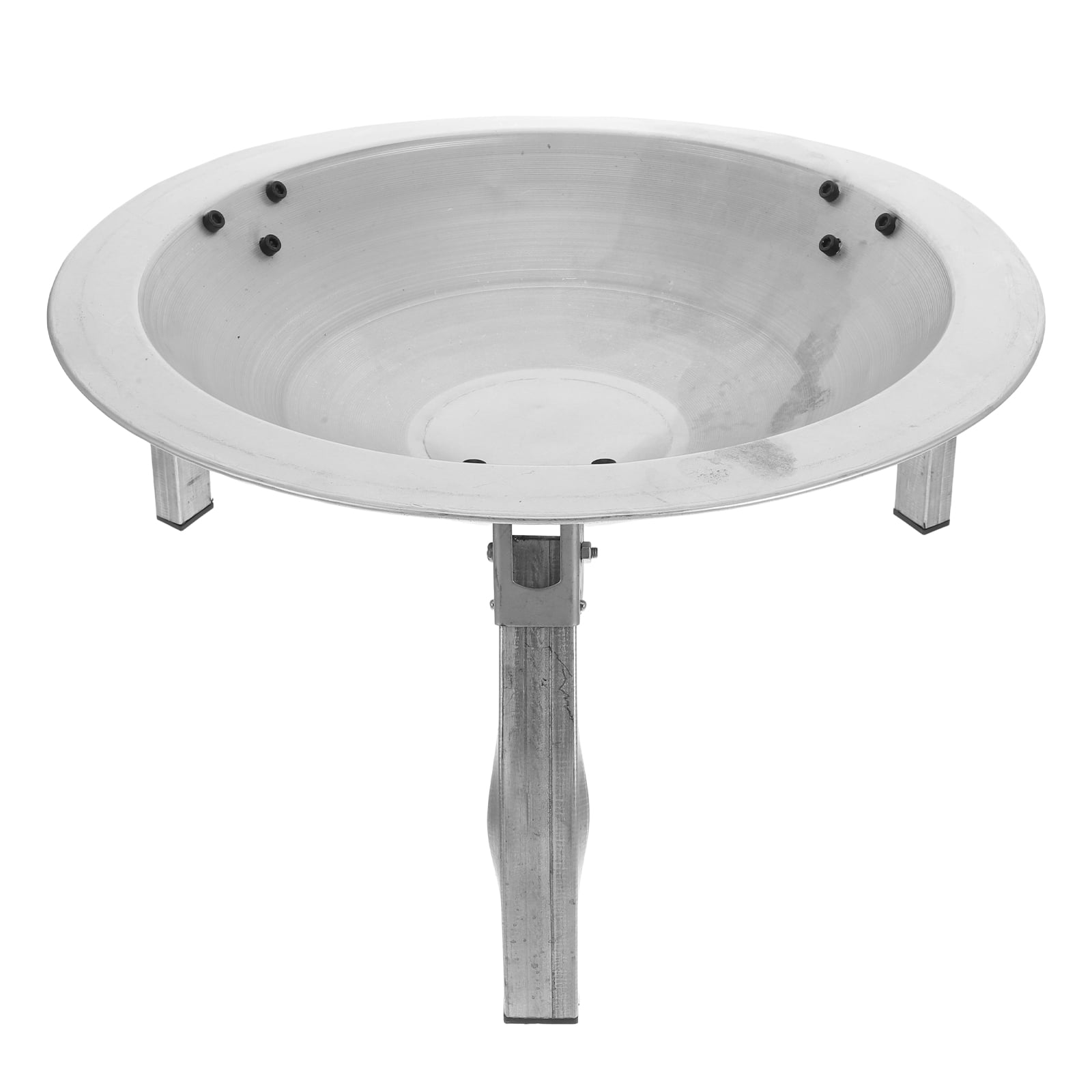 FRCOLOR Portable Folding Steel Fire Pit with Legs Lightweight Wood ...