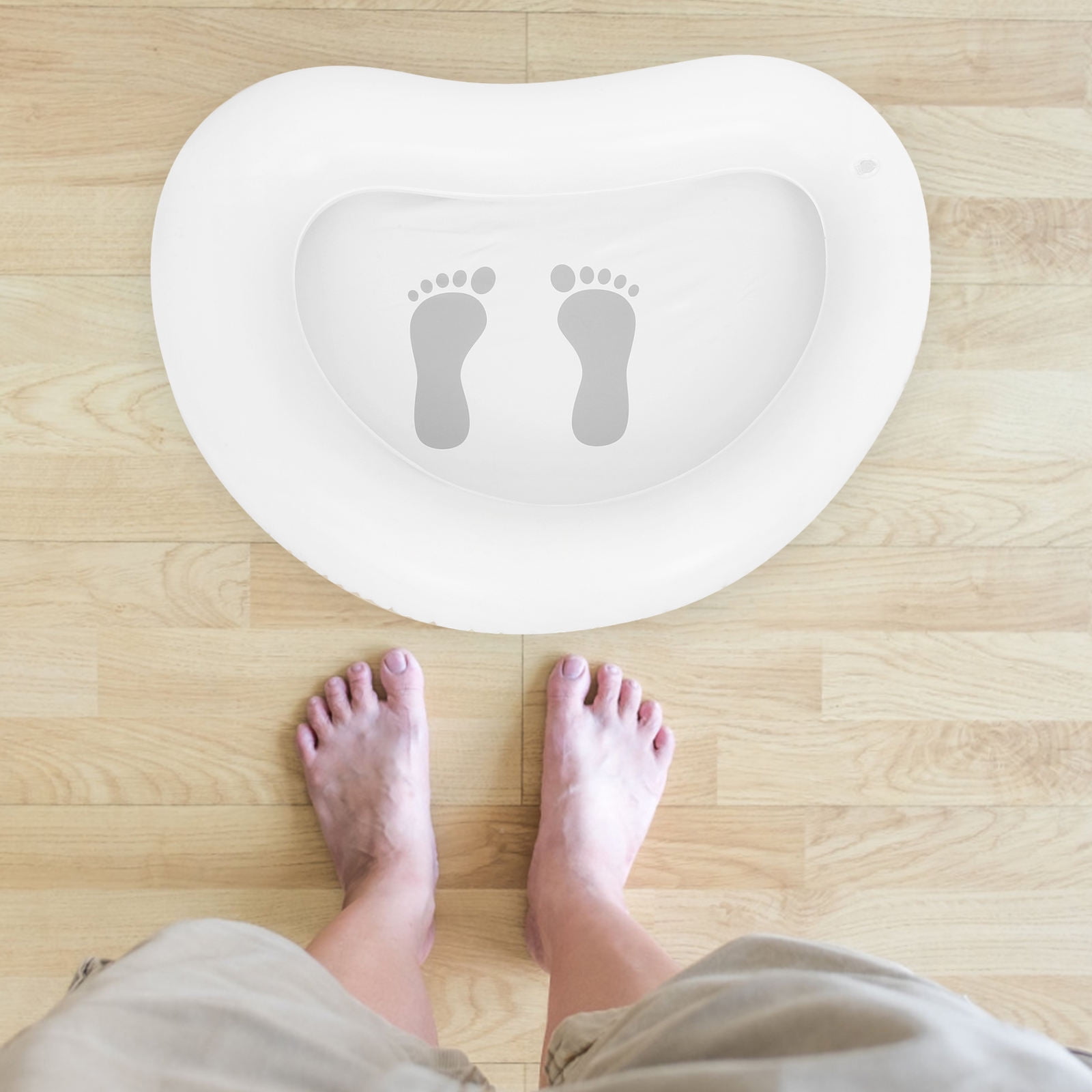 FRCOLOR Portable Inflatable Foot Bath Tub Pool Entry Foot Soaking Tub ...