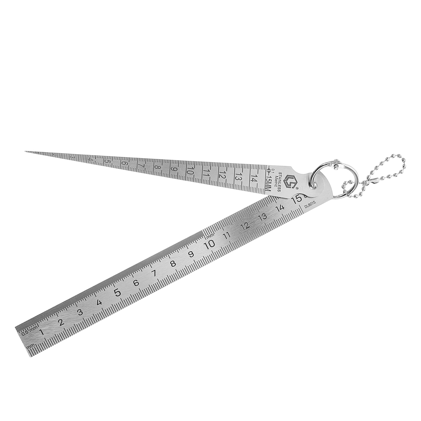 FRCOLOR Portable Stainless Steel Feeler Gauge Gap Measurement Tool For ...