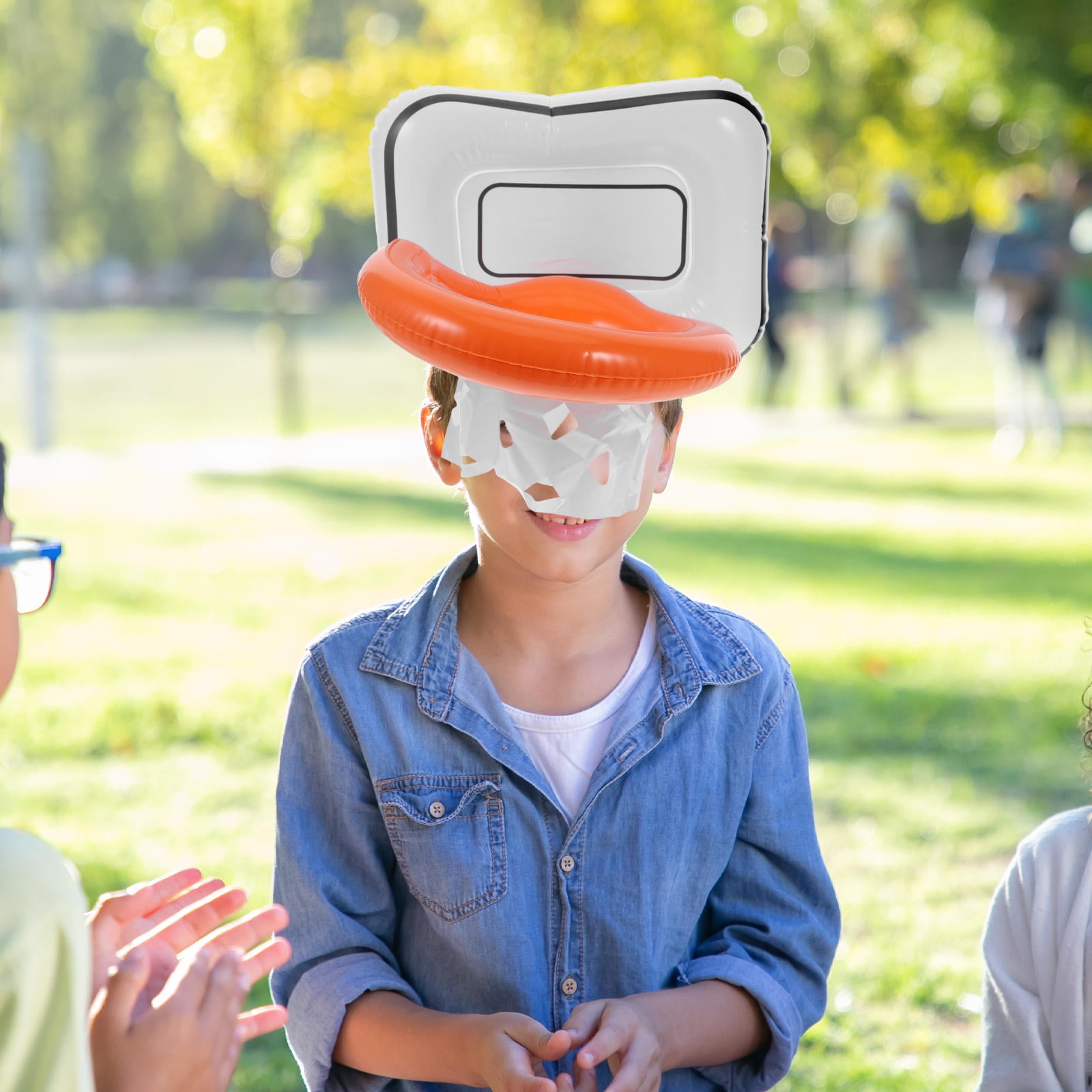 FRCOLOR Portable basketball Hoop Toss Game with PVC Material for Indoor ...