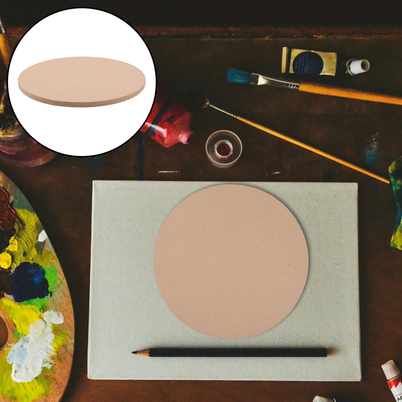 FRCOLOR Pottery Wheel Bat System For Sculpting And Throwing Clay Round ...