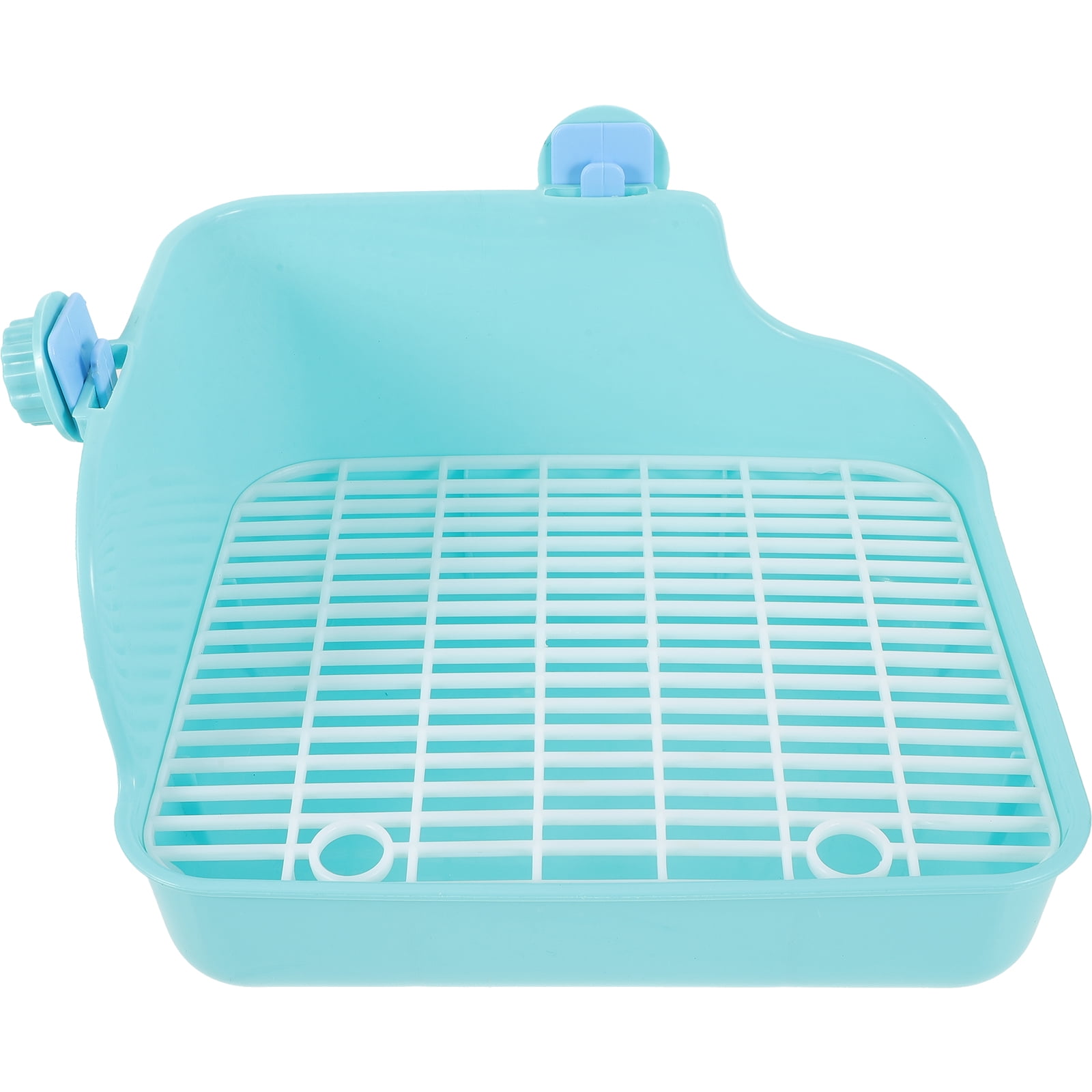 FRCOLOR Potty Trainer Corner Litter Bedding Box Small Litter Pan Toilet ...