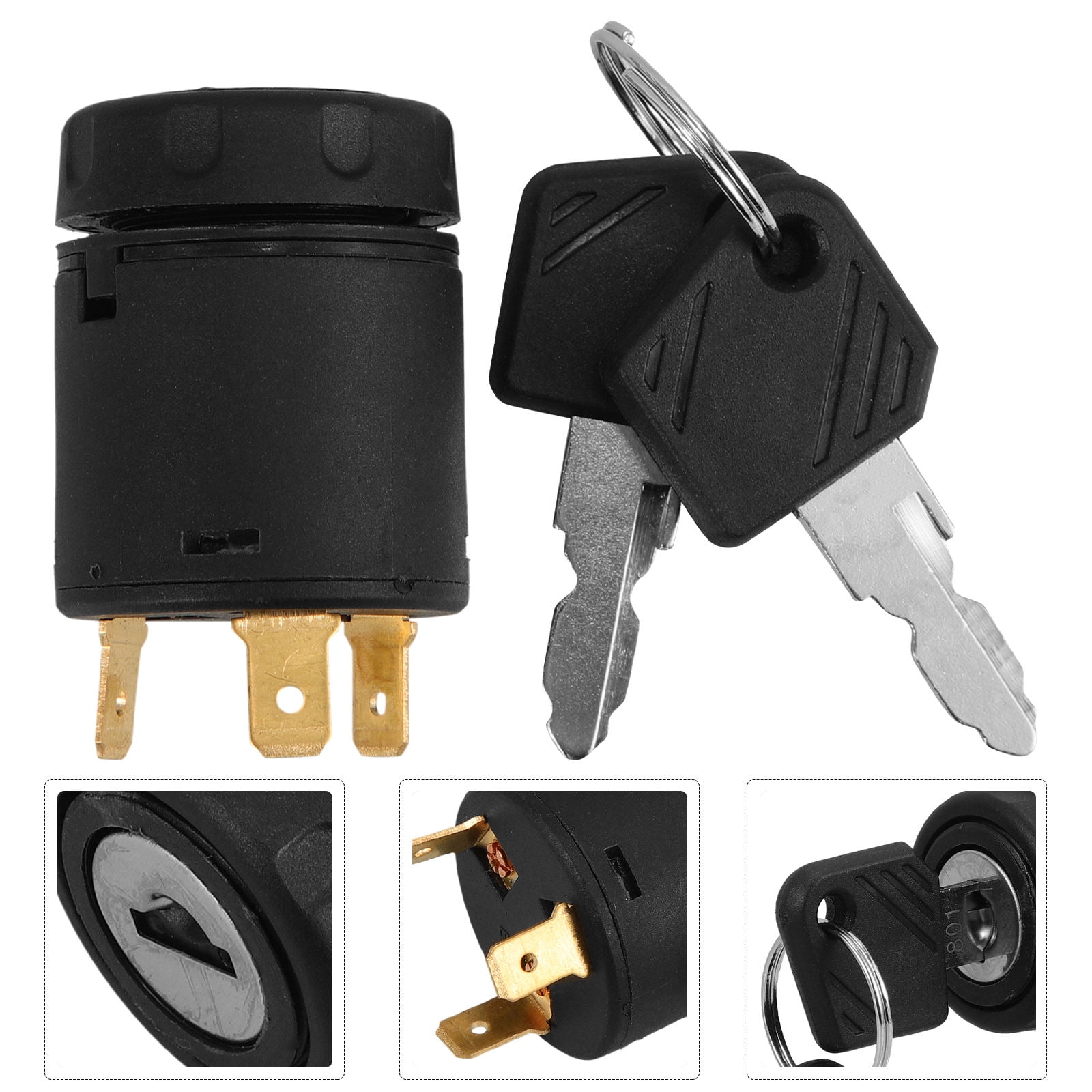 FRCOLOR Power Ignition Switch Keyed with for Forklift Replacement The ...