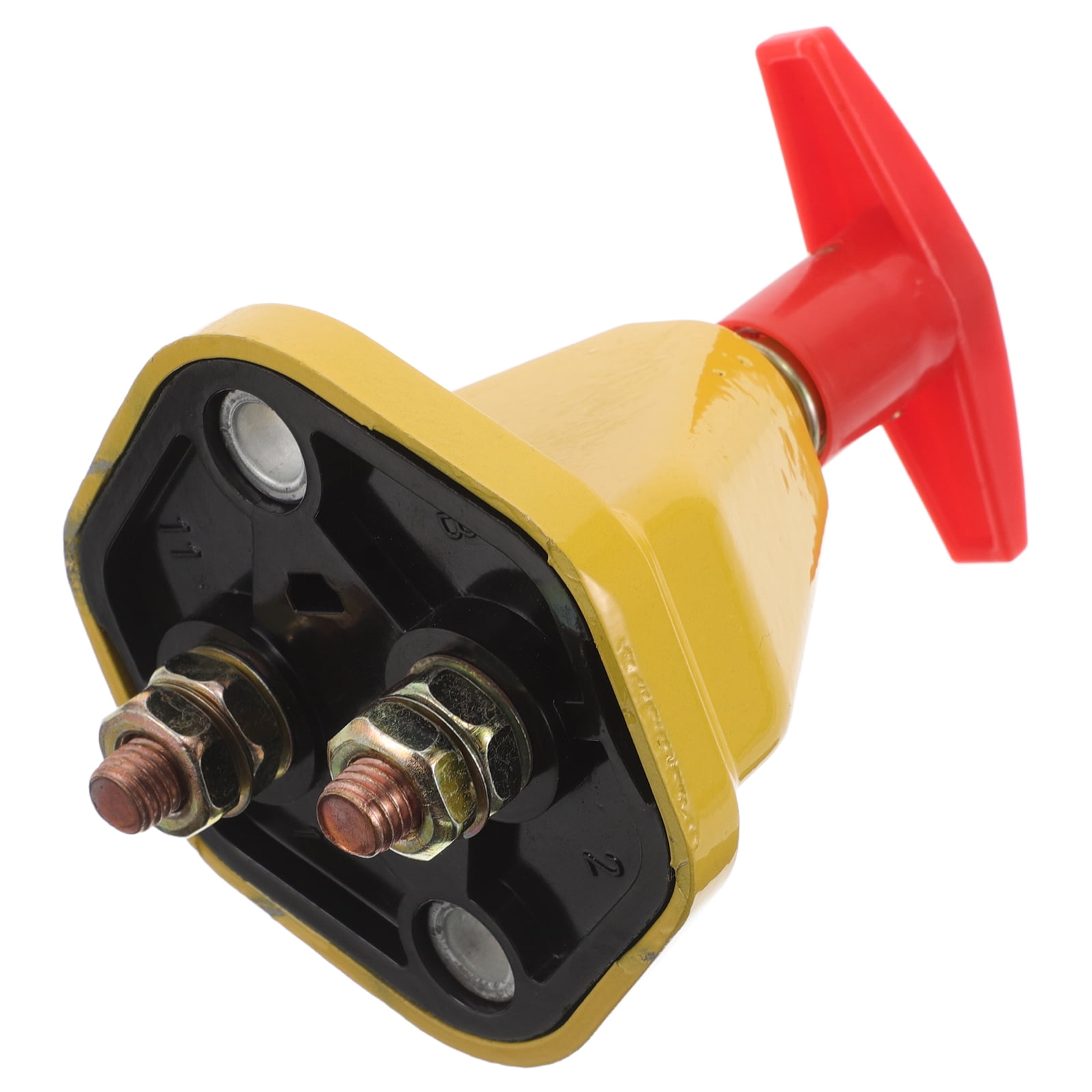 FRCOLOR Yellow Waterproof Battery Disconnect Switch for Trailer Use ...