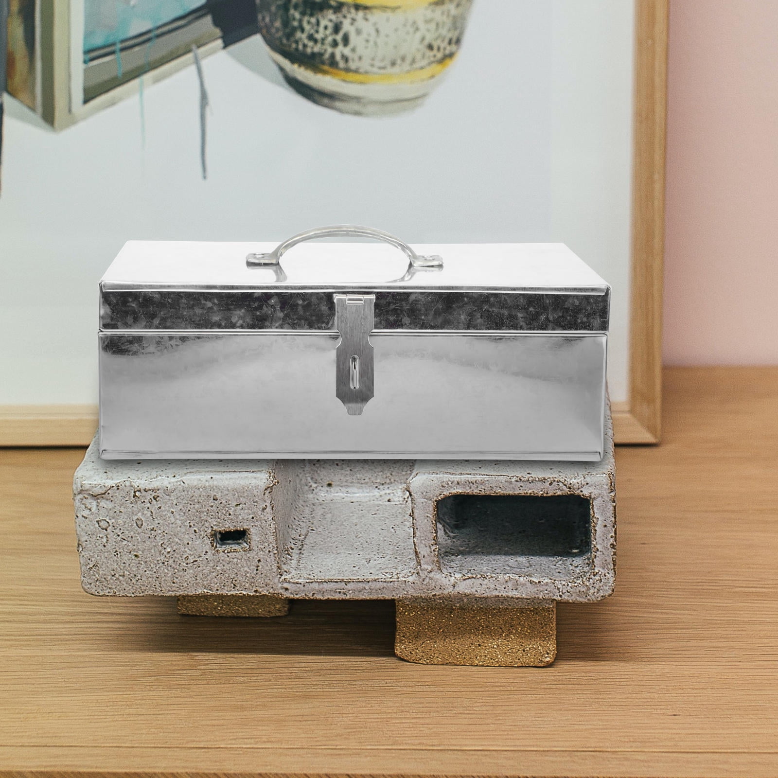 FRCOLOR Power Tool Storage Locking 带锁扣工 Checkout Counter Box Portable ...
