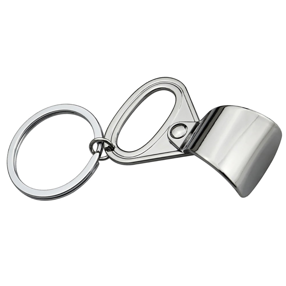 FRCOLOR Practical Decorative Keychain Ring- Can Shape Opener for ...