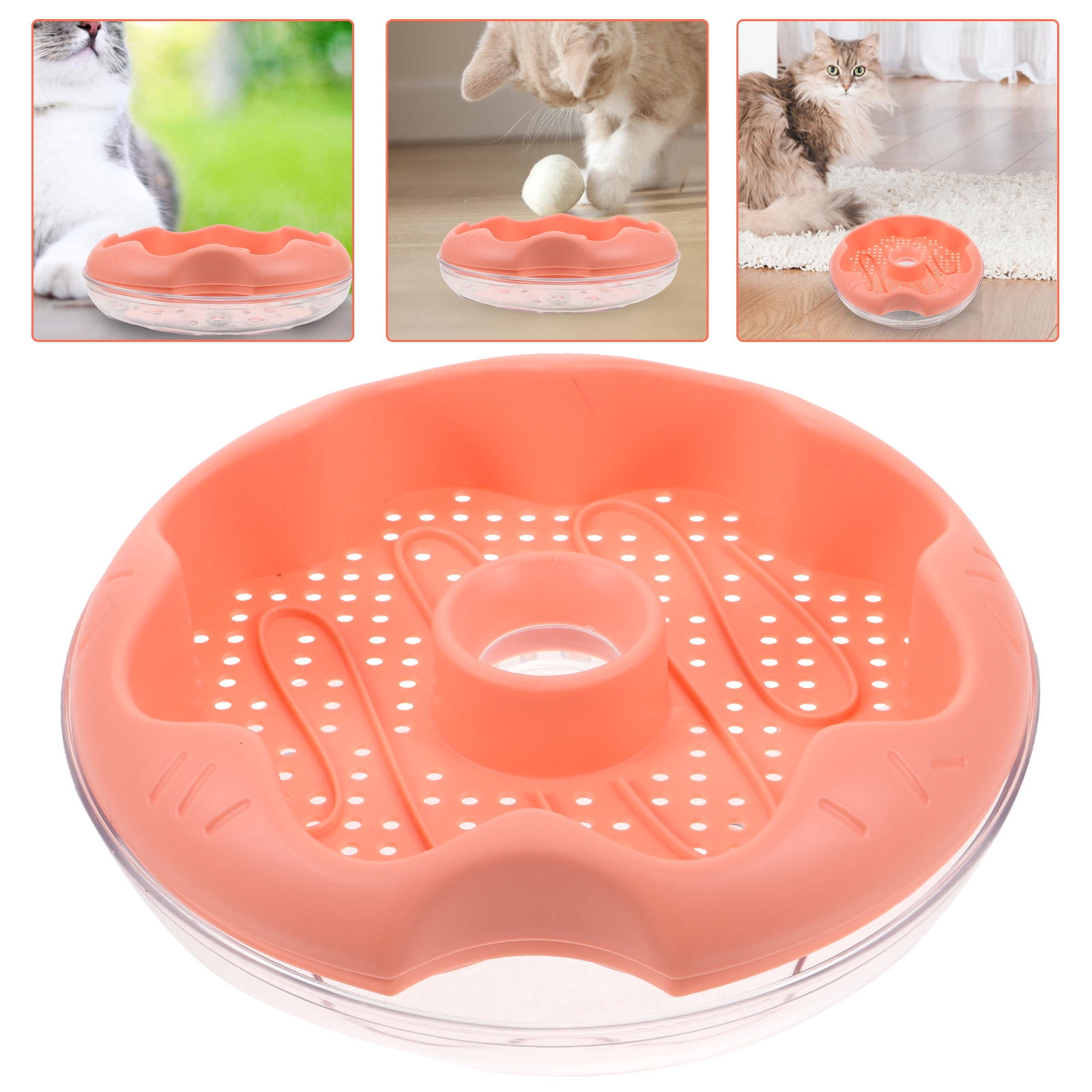 FRCOLOR Practical Plastic Cat Grass Planter with Double Layer Design ...