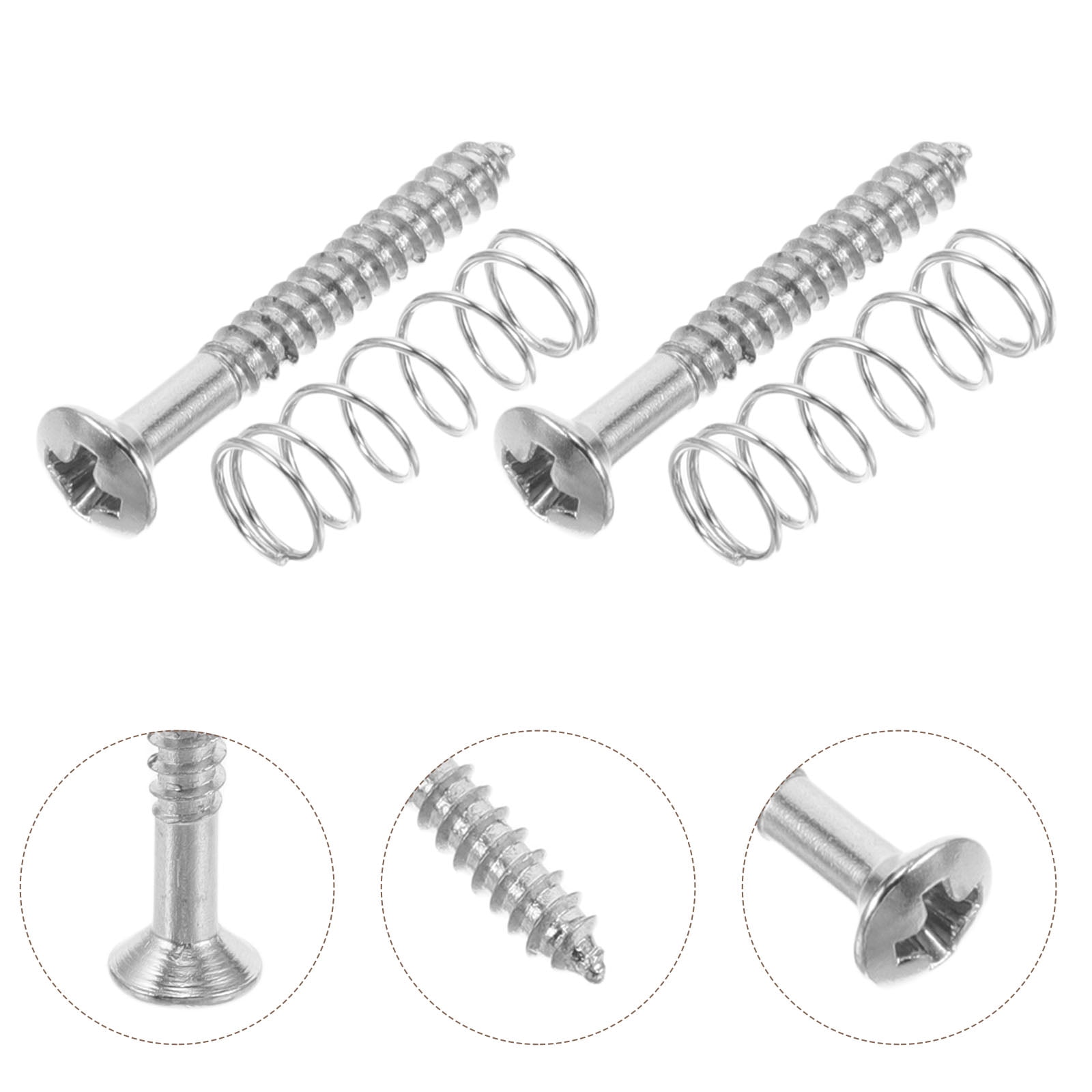 FRCOLOR Precision Guitar Pickup Screws Set for Electric Guitar with ...