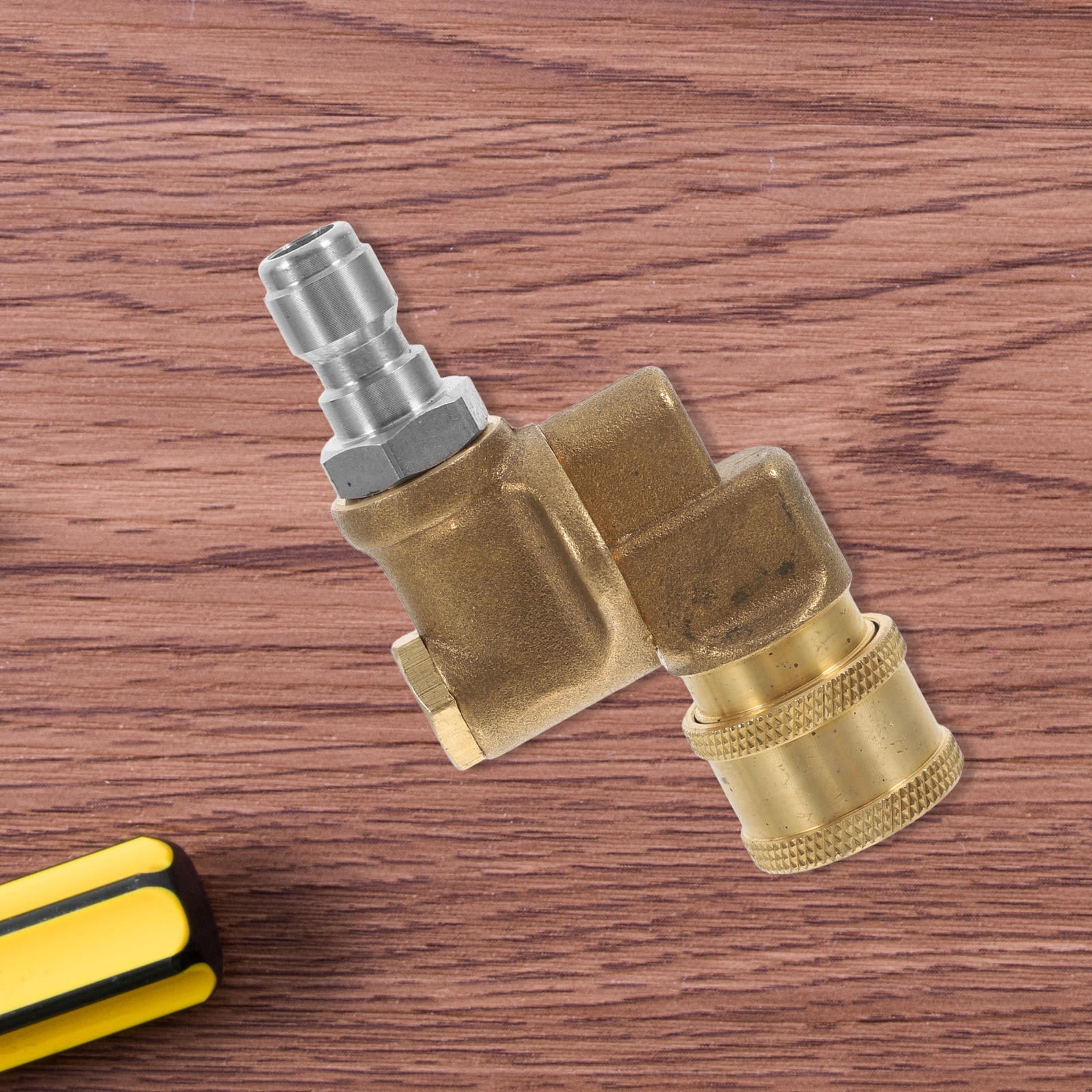 FRCOLOR Copper Quick Connect Adapter for Pressure Washer with Wide ...