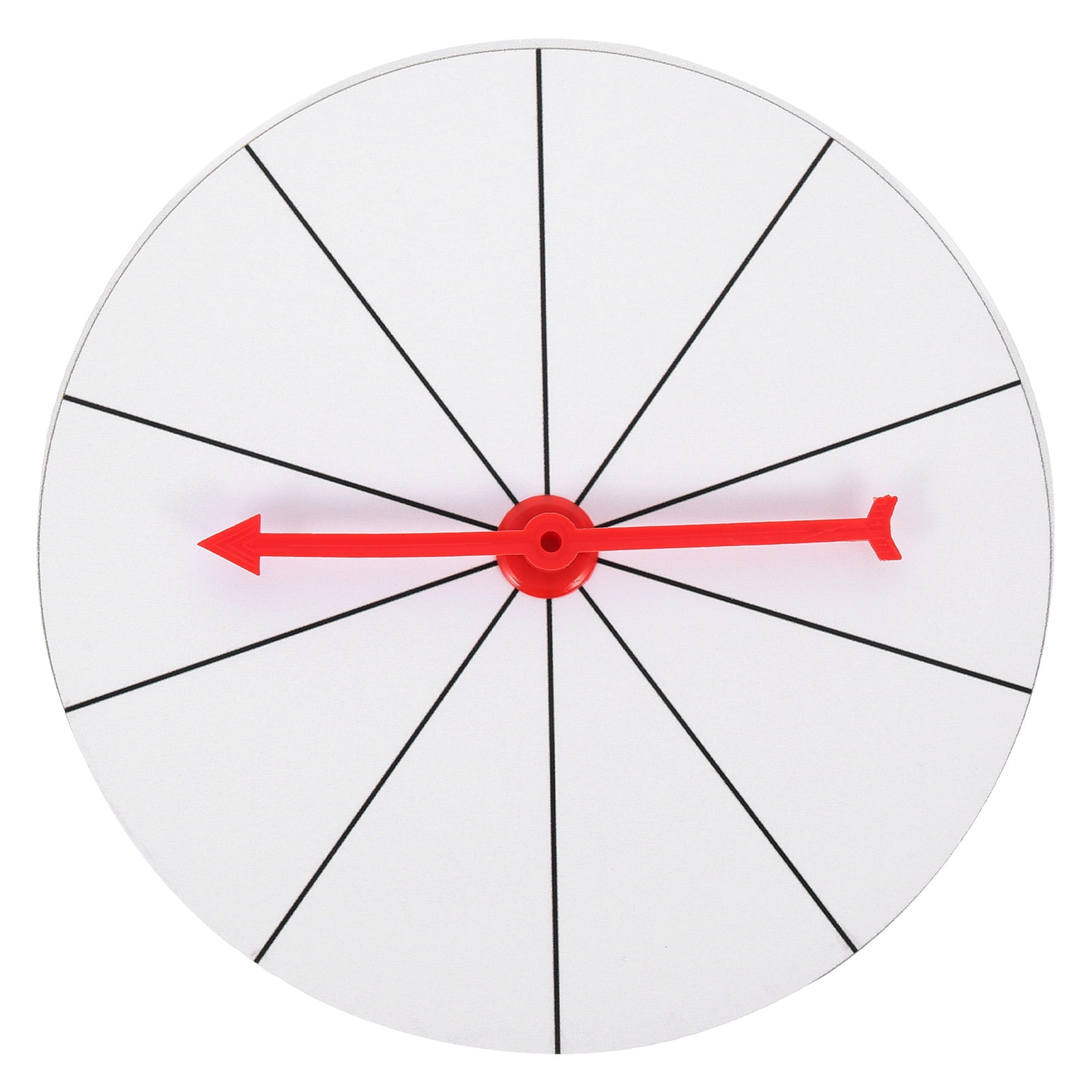 PAMINGONO Party Game Prizes Drawing Wheel White Plastic 1 Set - Walmart.com