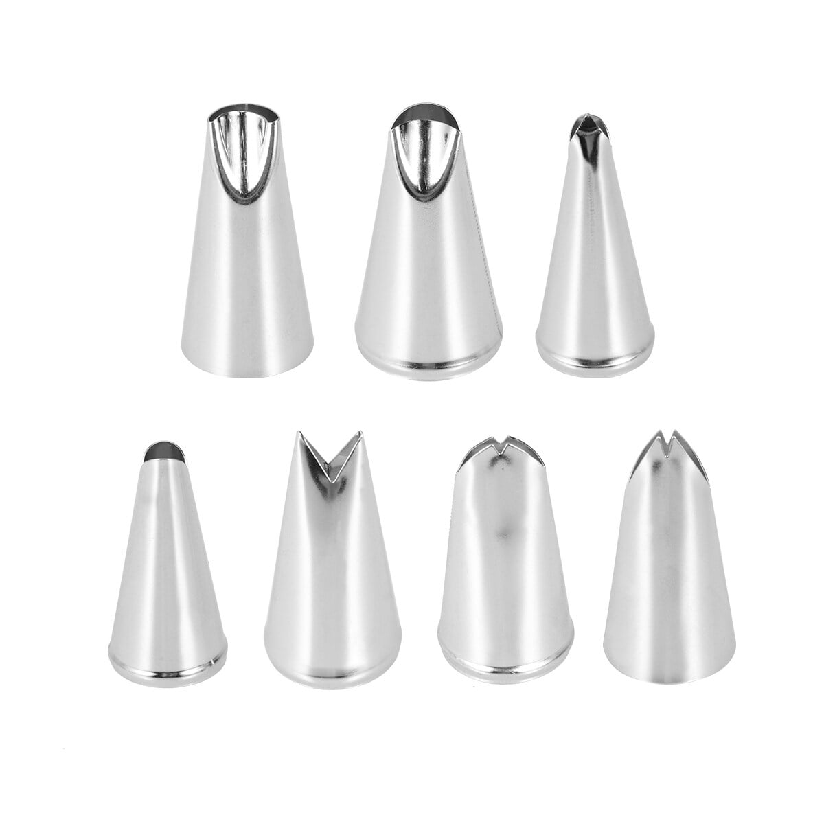 FRCOLOR Professional Stainless Steel Cake Nozzles Set for Decorating ...