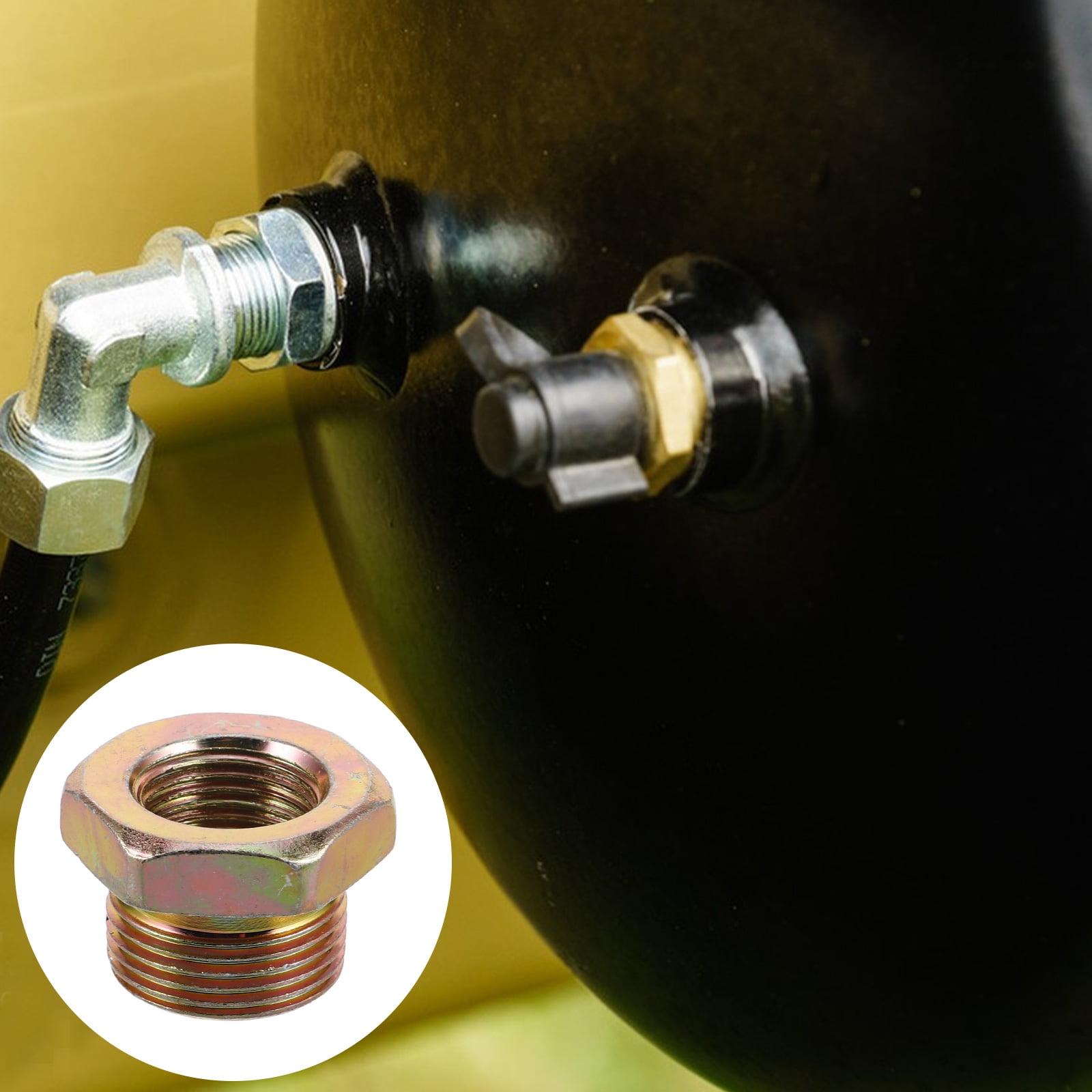 FRCOLOR Propane Refill Adapter Gas Cylinder Tank Coupler Throwaway ...