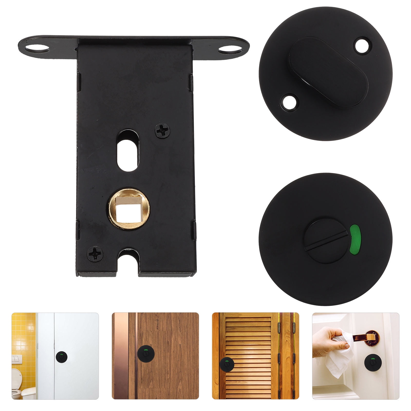 FRCOLOR Public Partition Toilet Indicator Lock Privacy Indicator Lock ...
