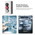 FRCOLOR Push Button Box Momentary Push Button Switch Station Box ...
