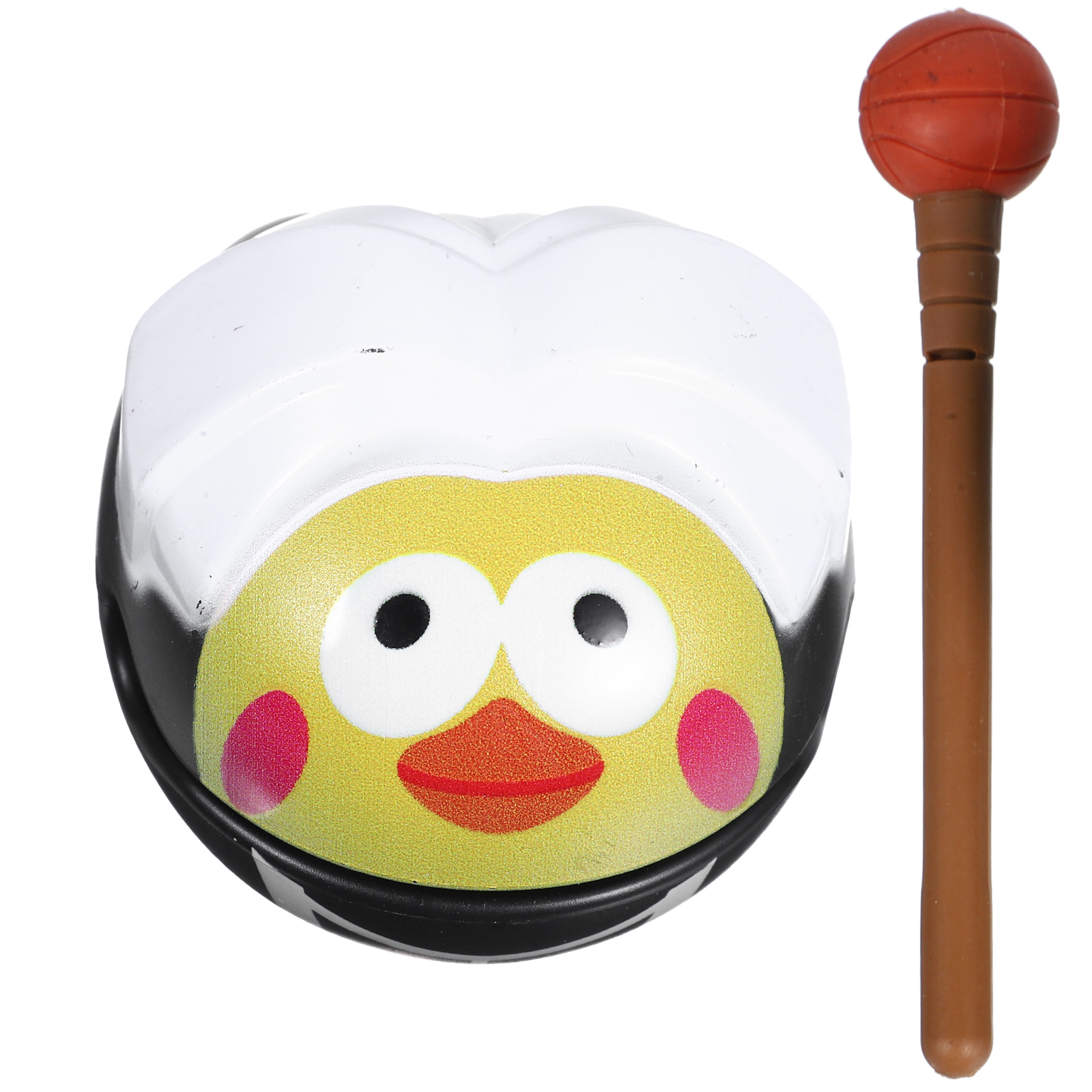 FRCOLOR Quad Wooden Fish Stress Relief Toy Office 7.00X6.00X5.50CM ...