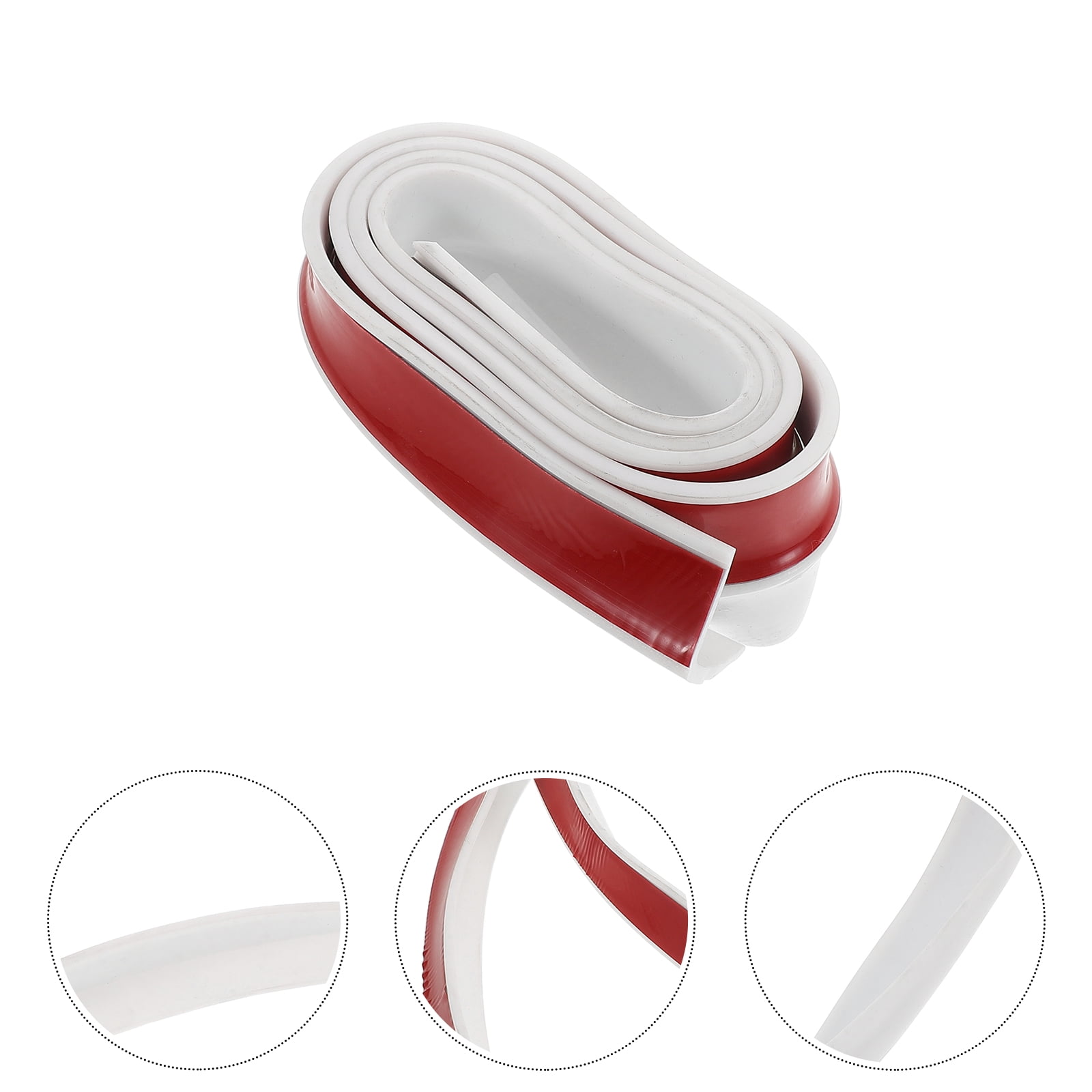 FRCOLOR RV Rain Gutter Flexible Drip Rail Molding Rain Gutter Silicone ...